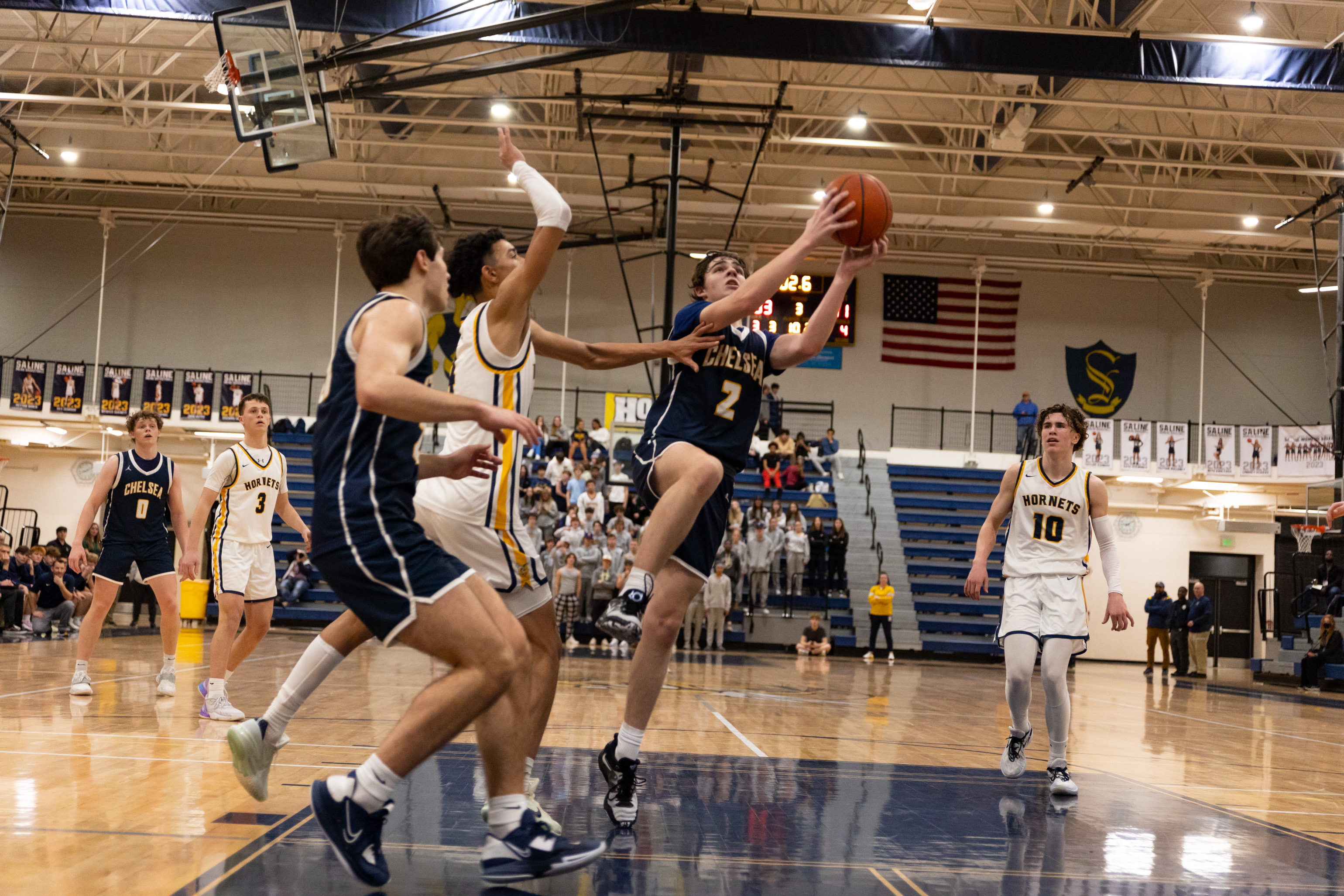 See photos as Saline defeats Chelsea 62-60 - mlive.com