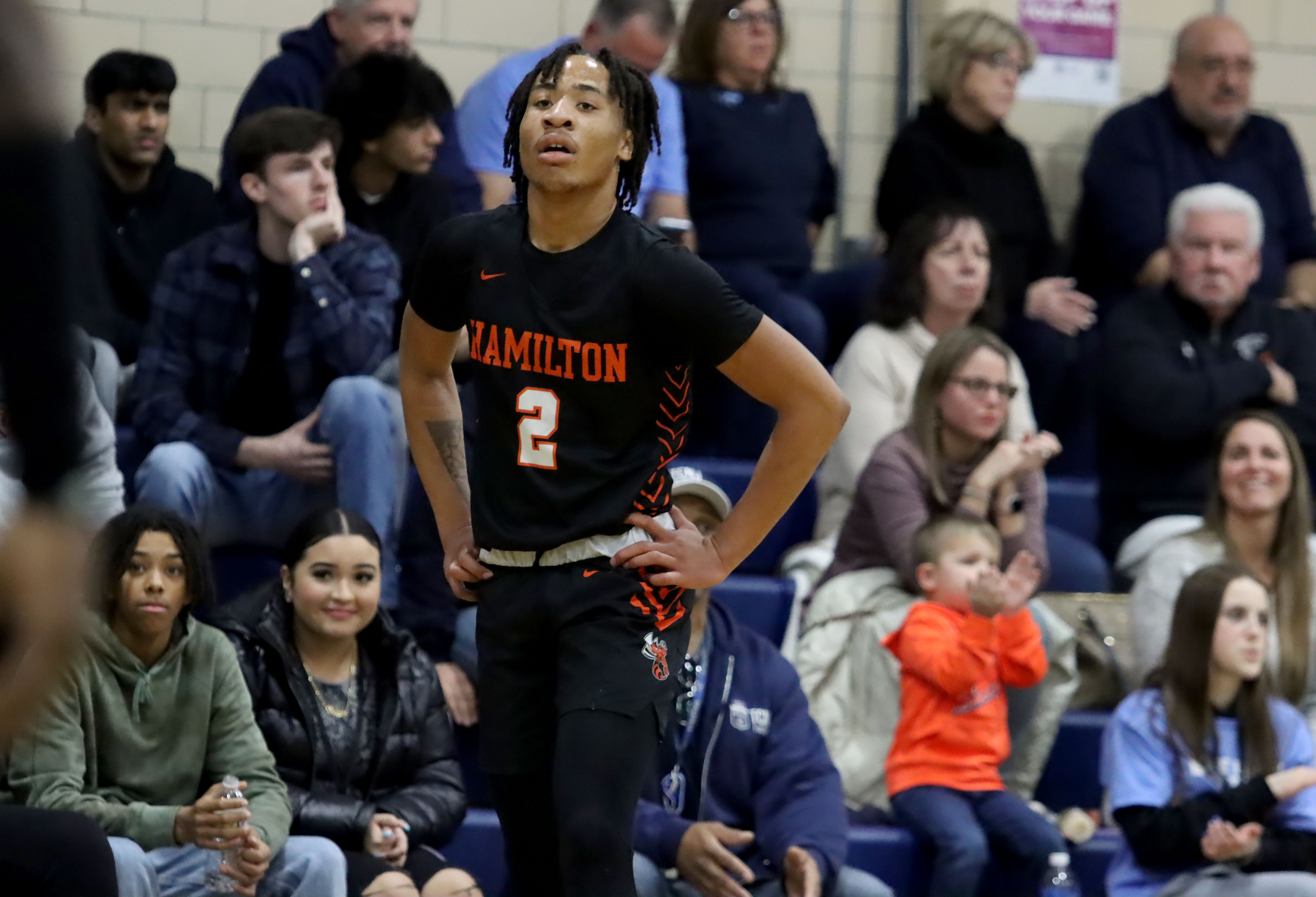 Boys basketball: Hamilton West vs Notre Dame, January 27, 2023 - nj.com