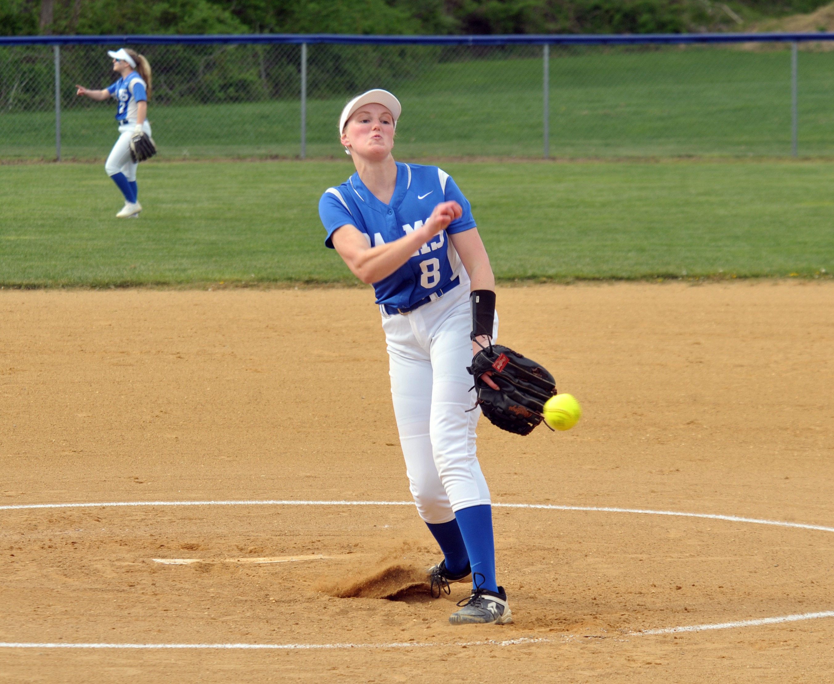 High School Softball Hightstown High School at Notre Dame High School ...