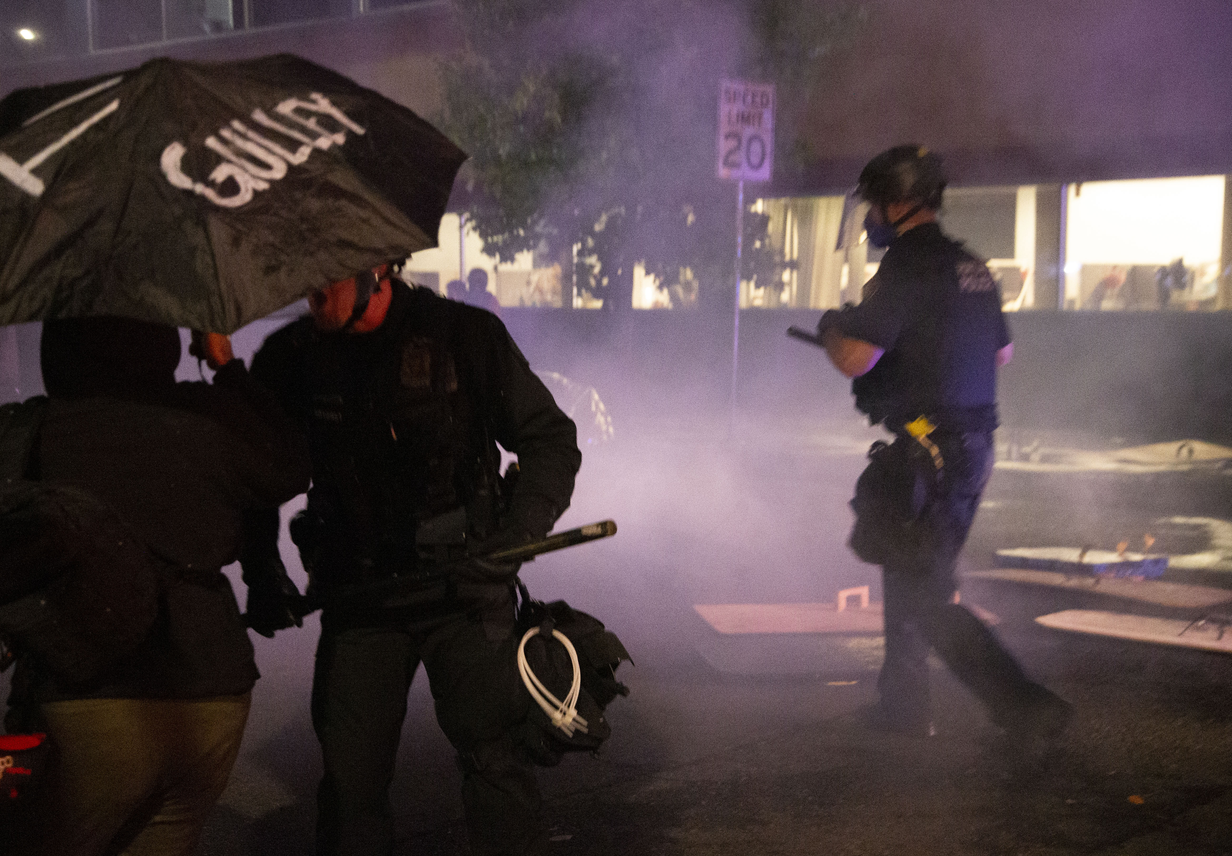 Portland protesters gather Friday during 86th night of demonstrations ...