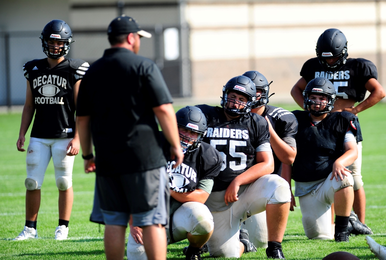 Decatur Raiders 2021 football practice - mlive.com