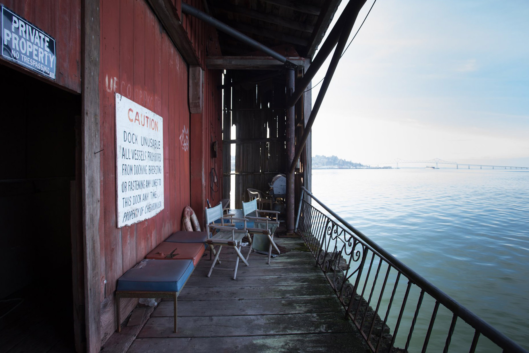 Astoria's Big Red fish net depot - oregonlive.com