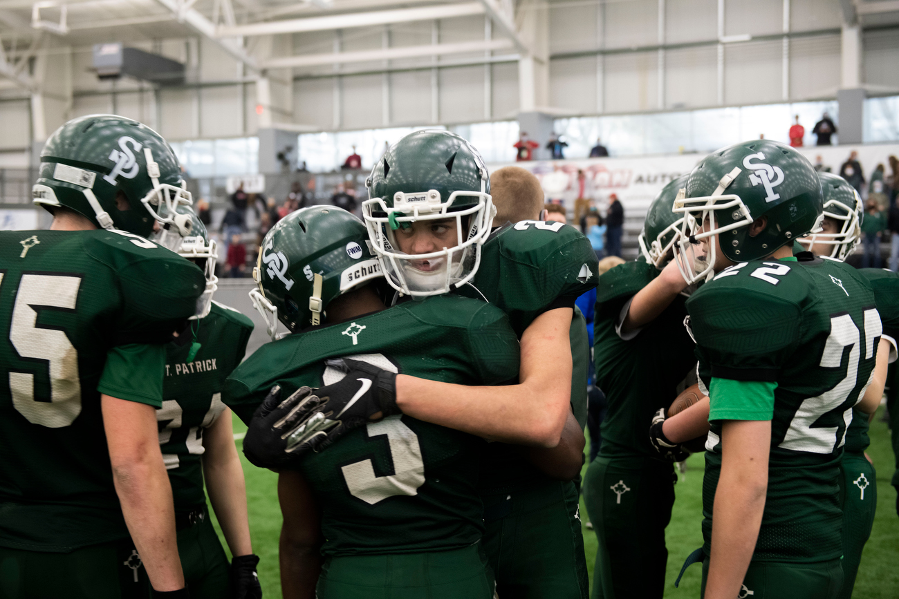 St. Patrick Vs. North Central MHSAA Division 2 eight-player football ...