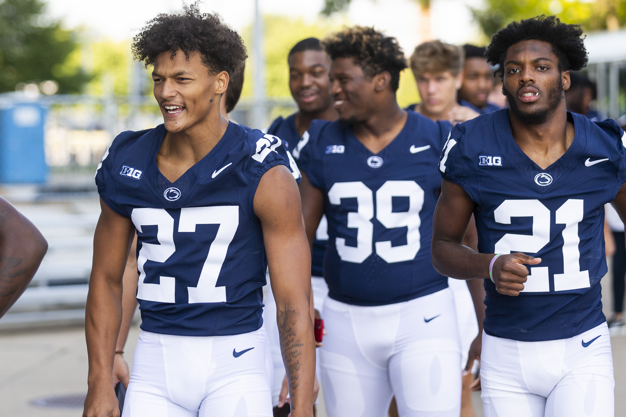 Penn State freshmen at football picture day - pennlive.com