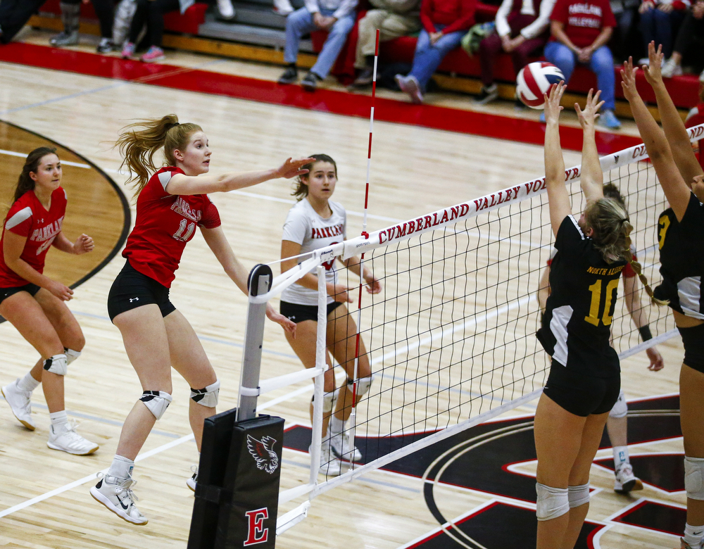 PIAA Class 4A girls volleyball championship: Parkland vs. North ...