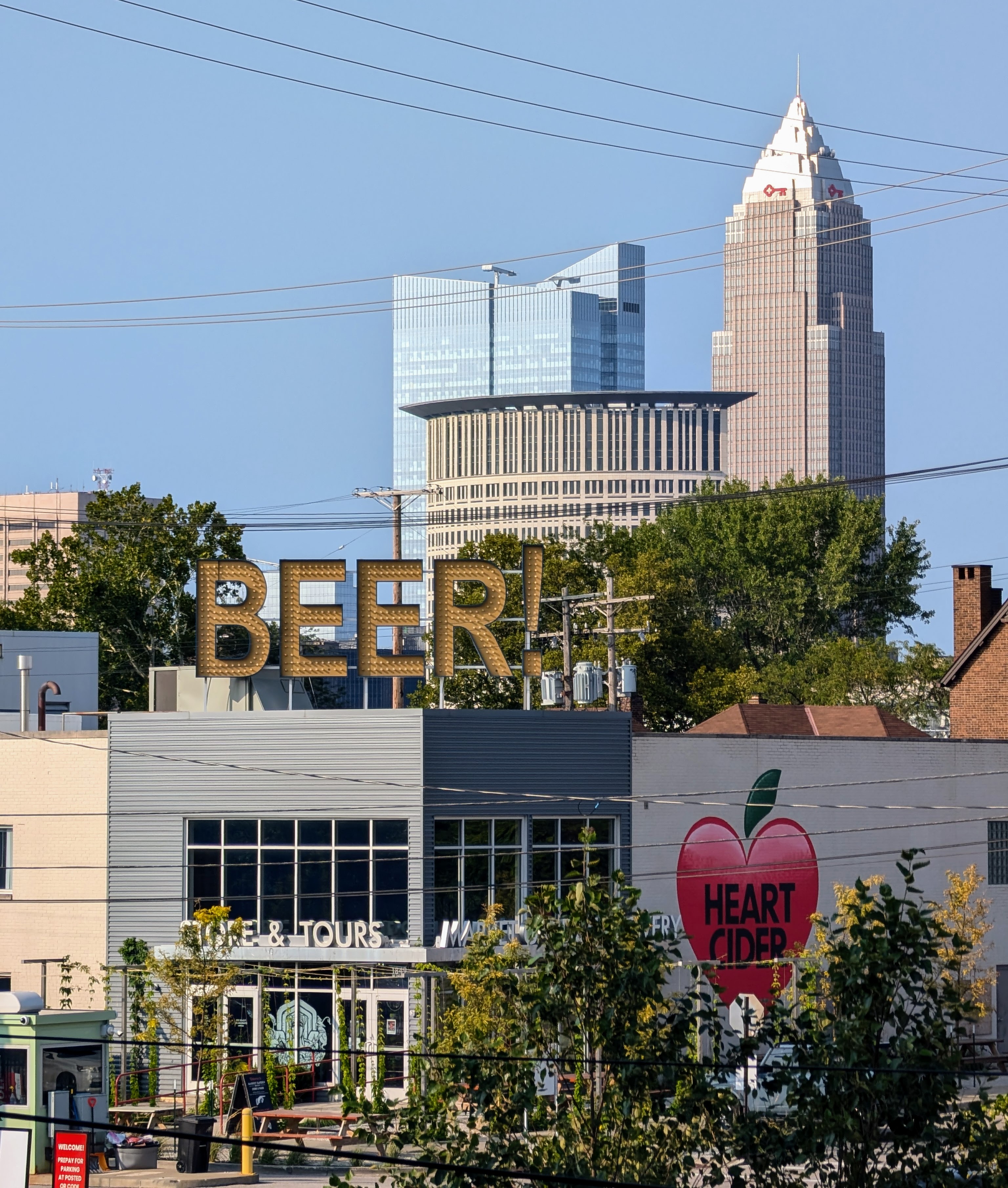 Market Garden Brewery rooftop - cleveland.com