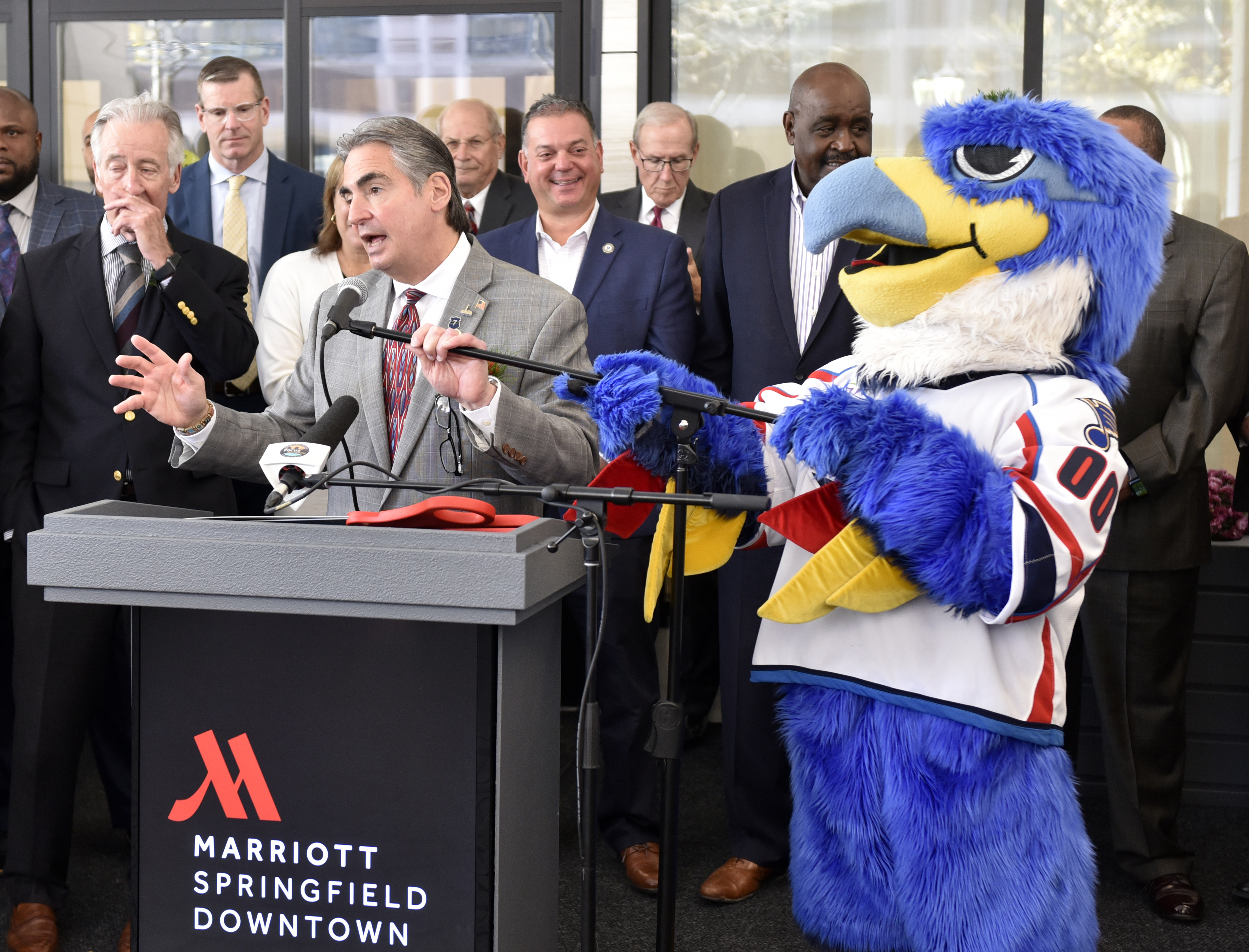 Ribbon cutting for the new Marriott Springfield Downtown hotel ...