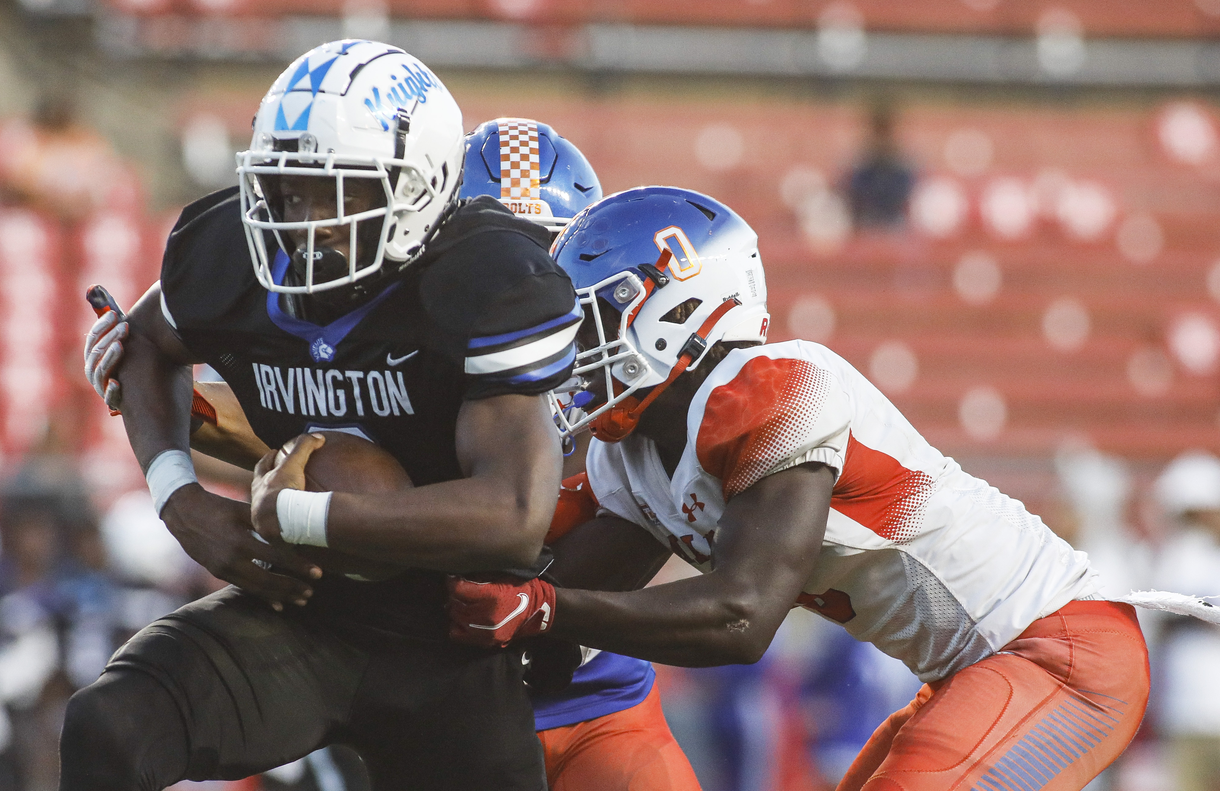 Football: Millville vs. Irvington in Rumble on the Raritan on September ...