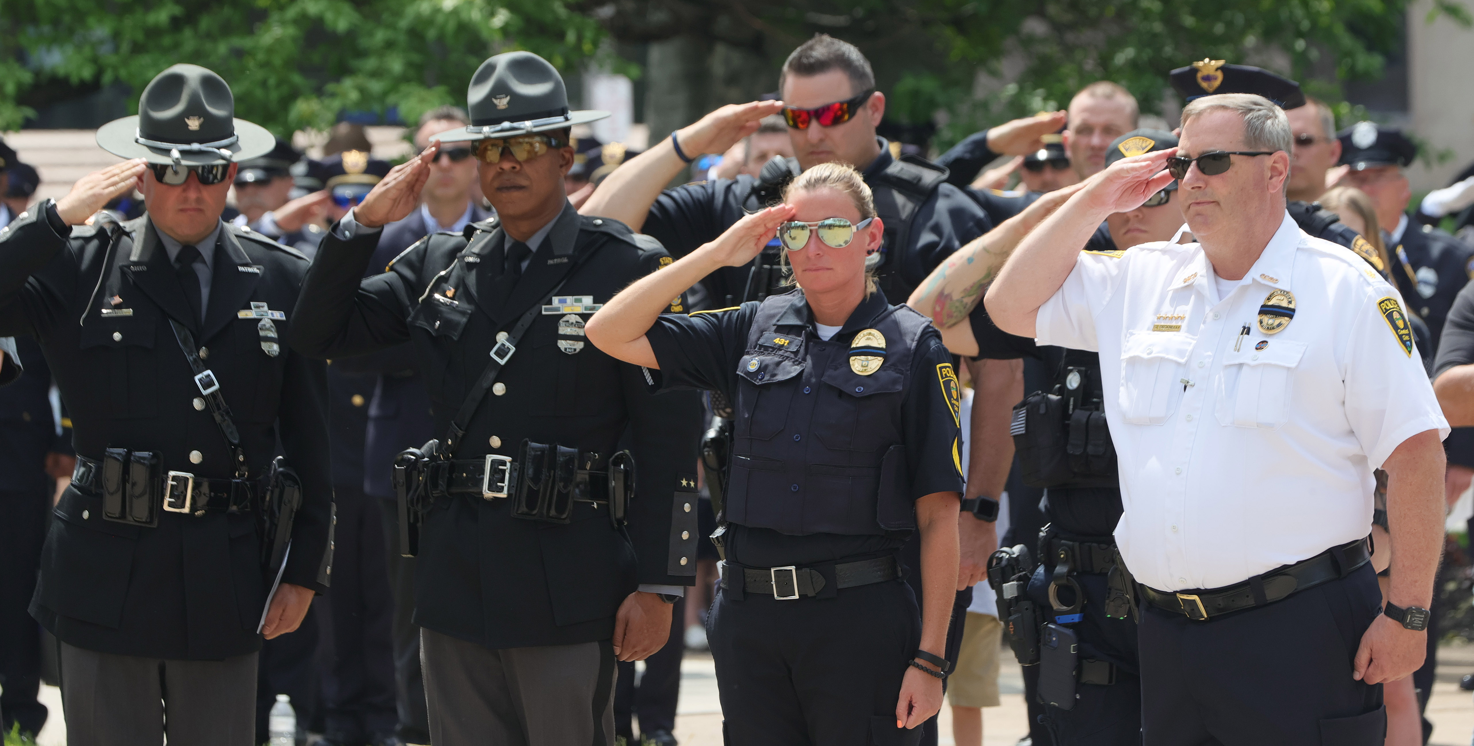36th annual Greater Cleveland Peace Officers Memorial Service and ...