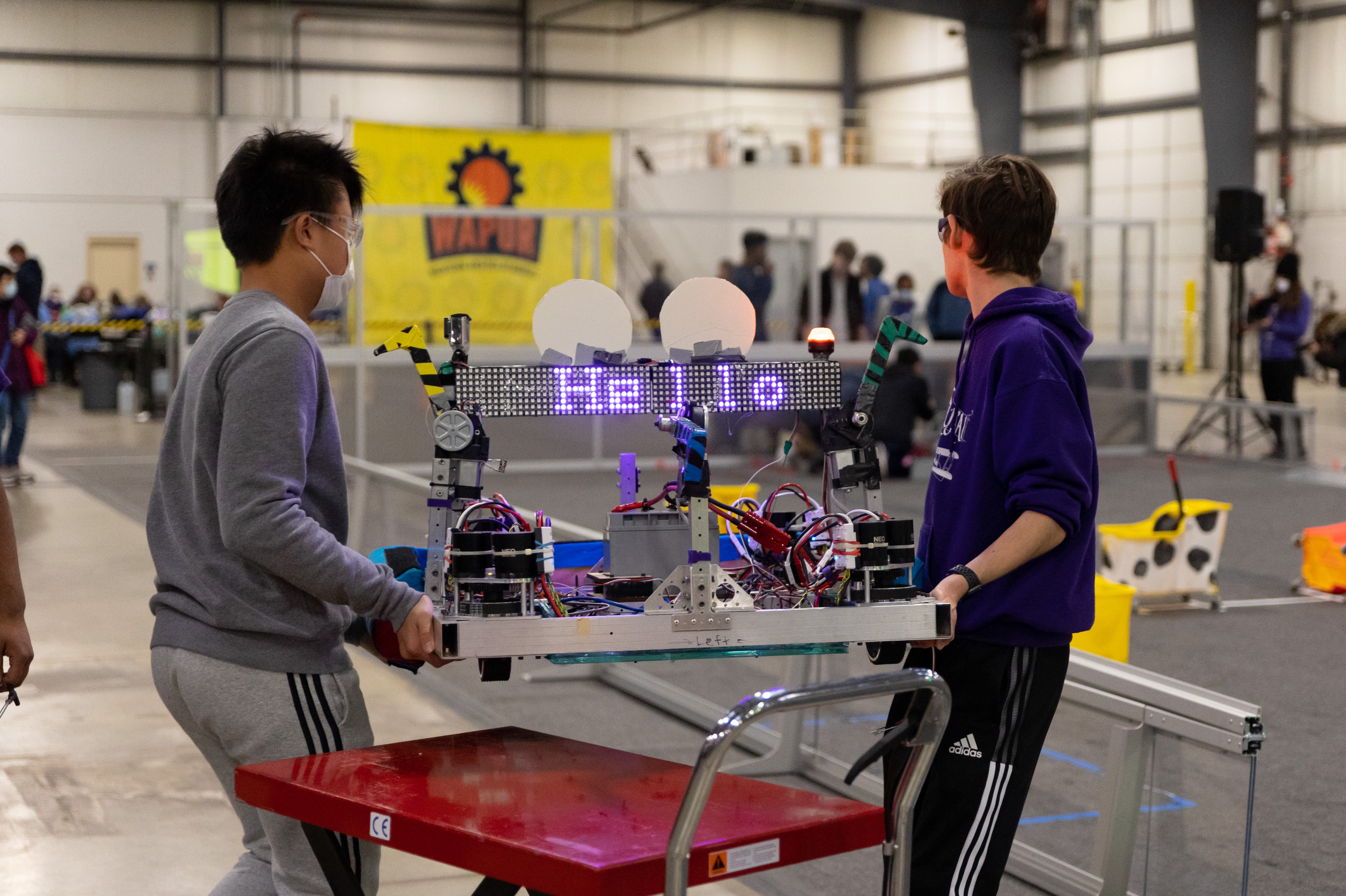 WAPUR competition for FIRST Robotics teams - mlive.com