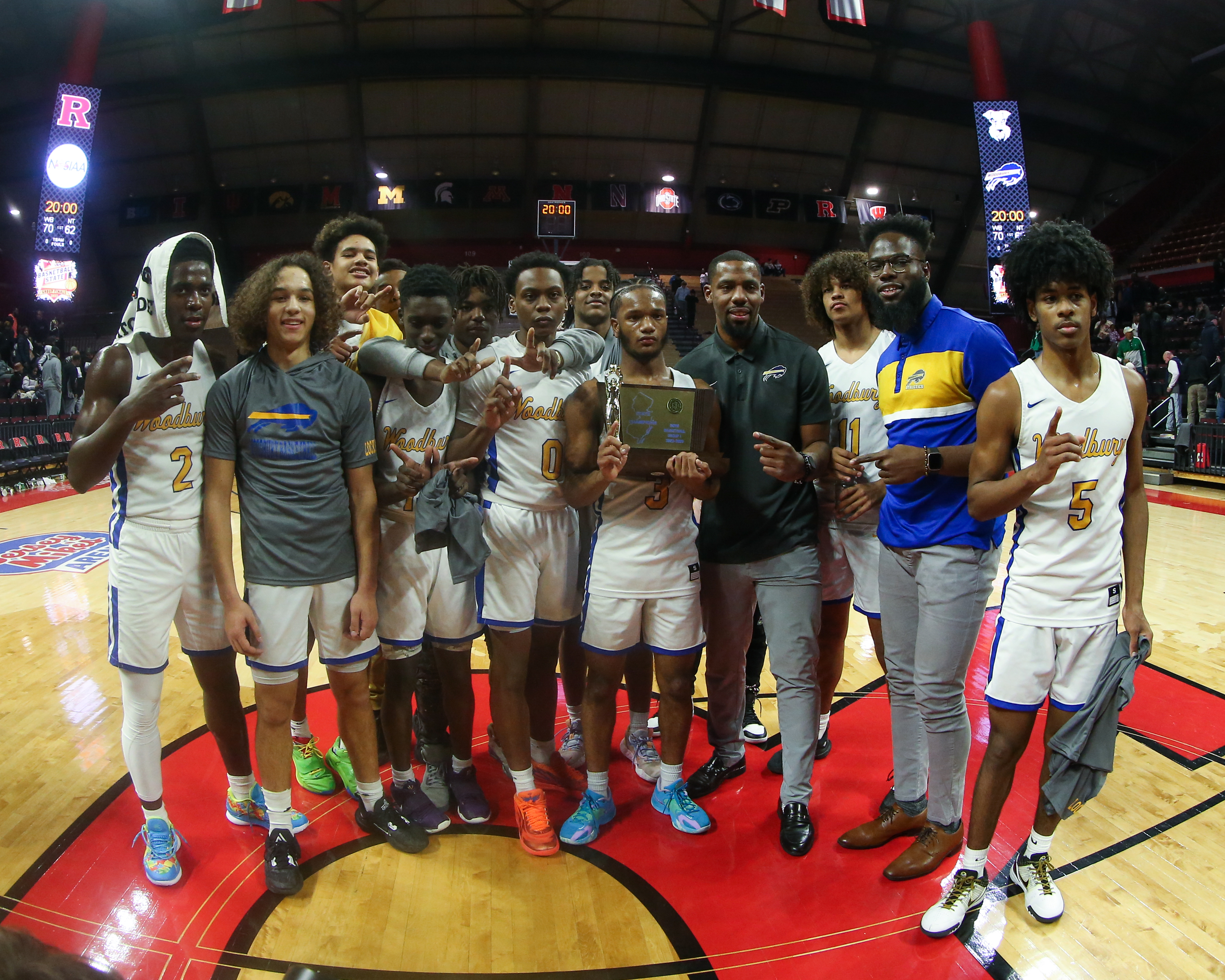 Boys Basketball: Newark Tech vs Woodbury in boys basketball NJSIAA ...