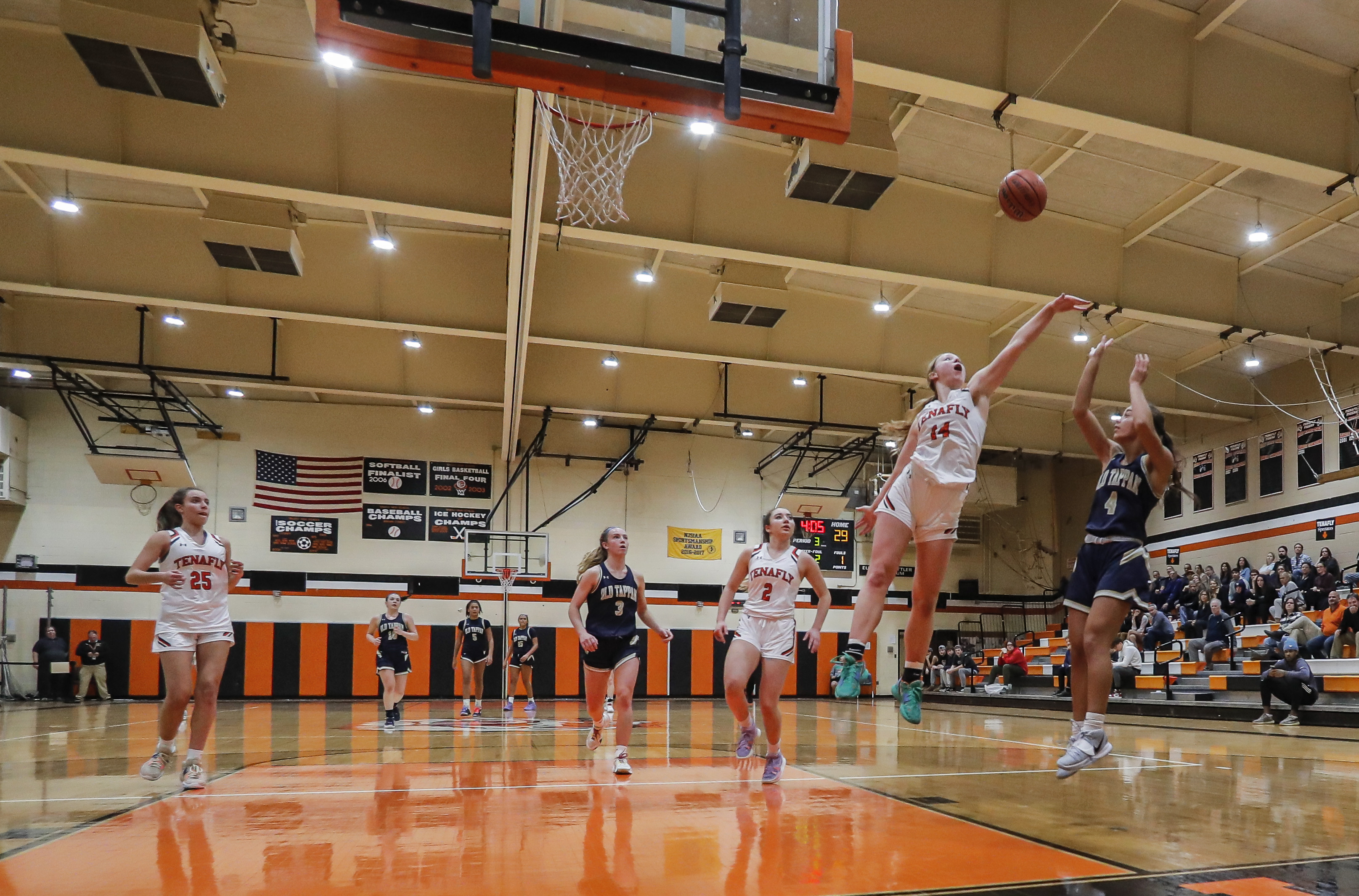 Girls Basketball: Tenafly vs. Old Tappan, Rylie Theuerkauf scores ...