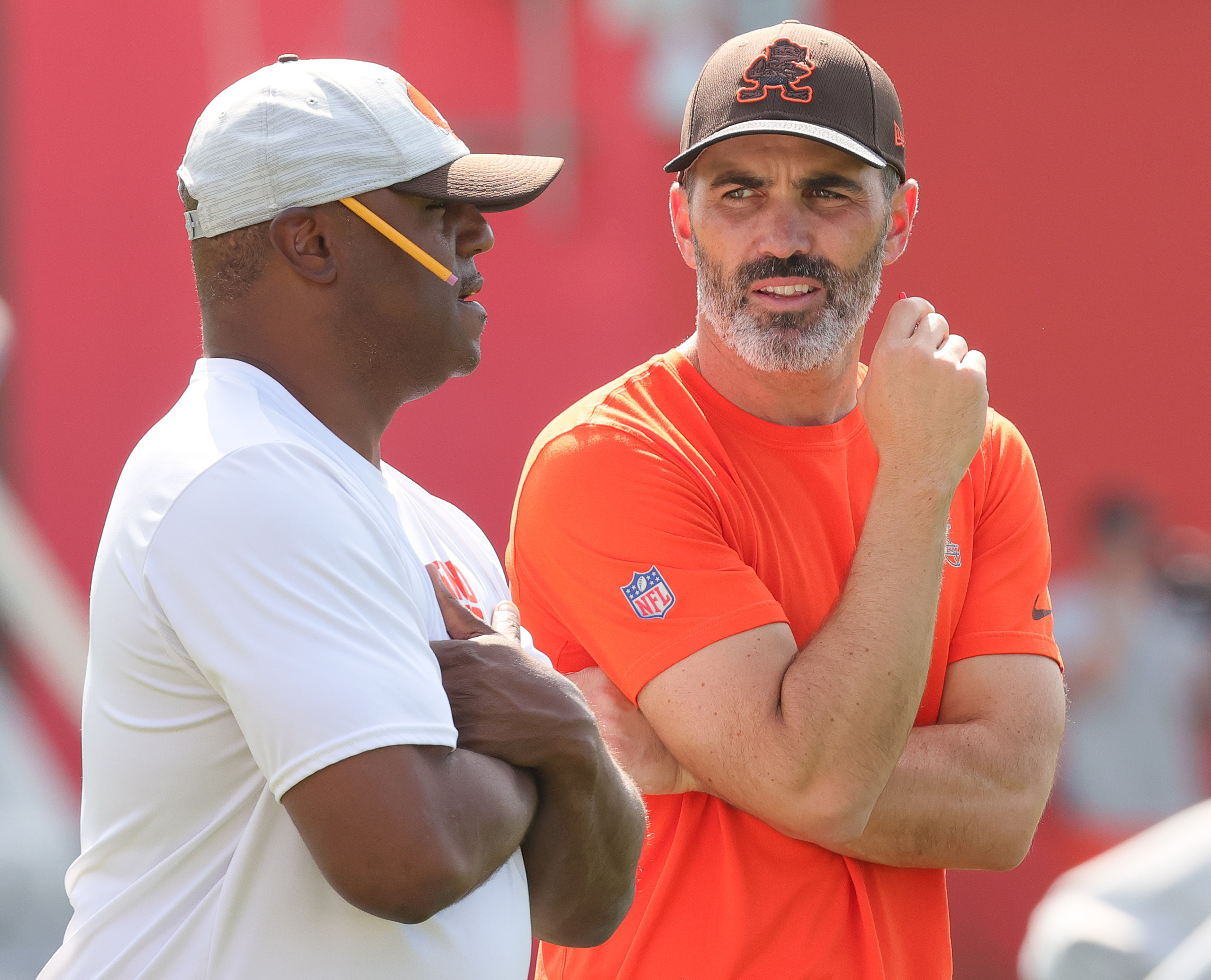 Cleveland Browns defensive coordinator Joe Woods, 2022-2023 season ...