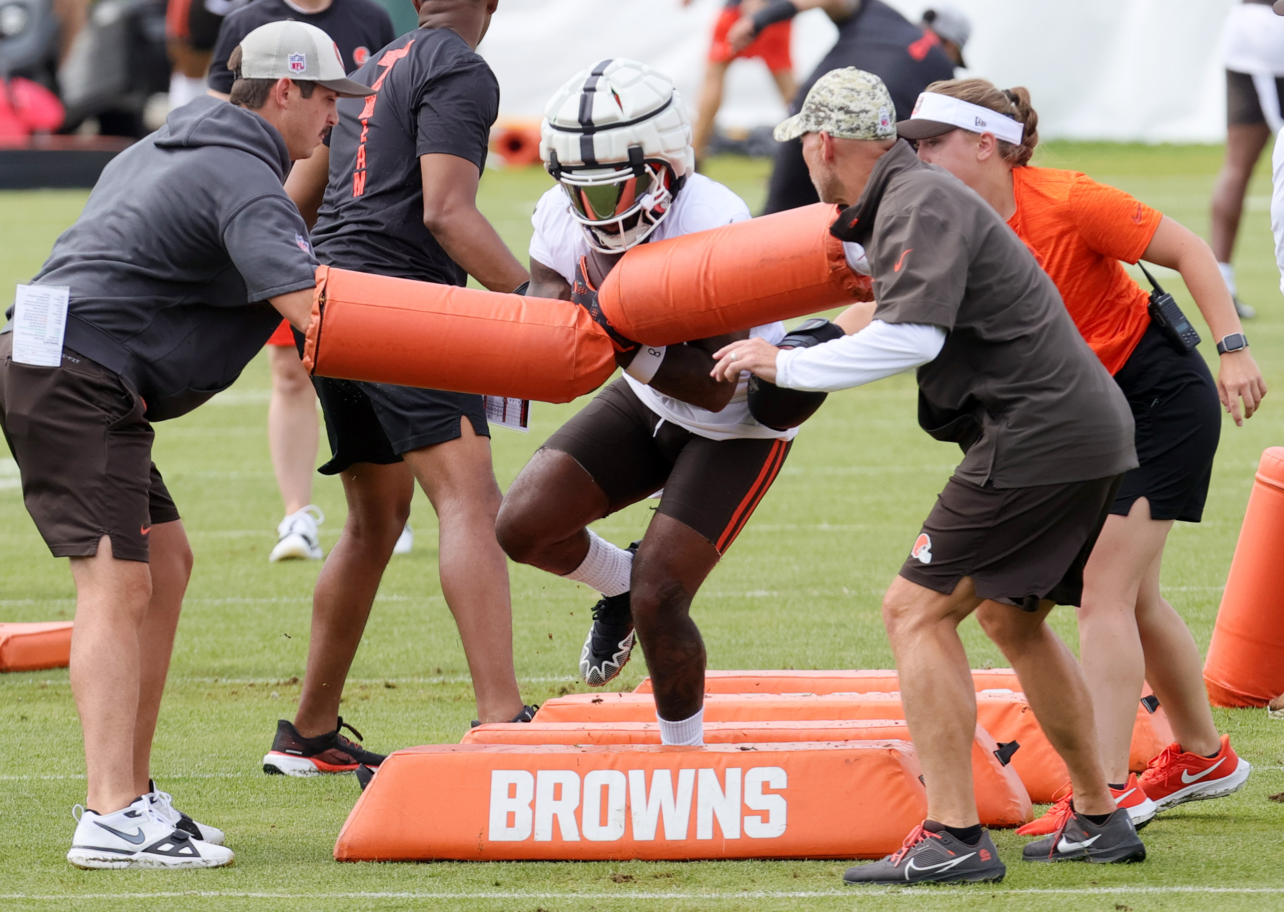 Day five of Cleveland Browns training camp at The Greenbrier, July 30 ...