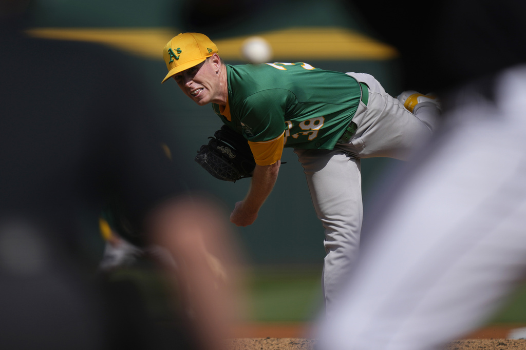 Cleveland Guardians vs. Oakland Athletics in preseason game, February ...