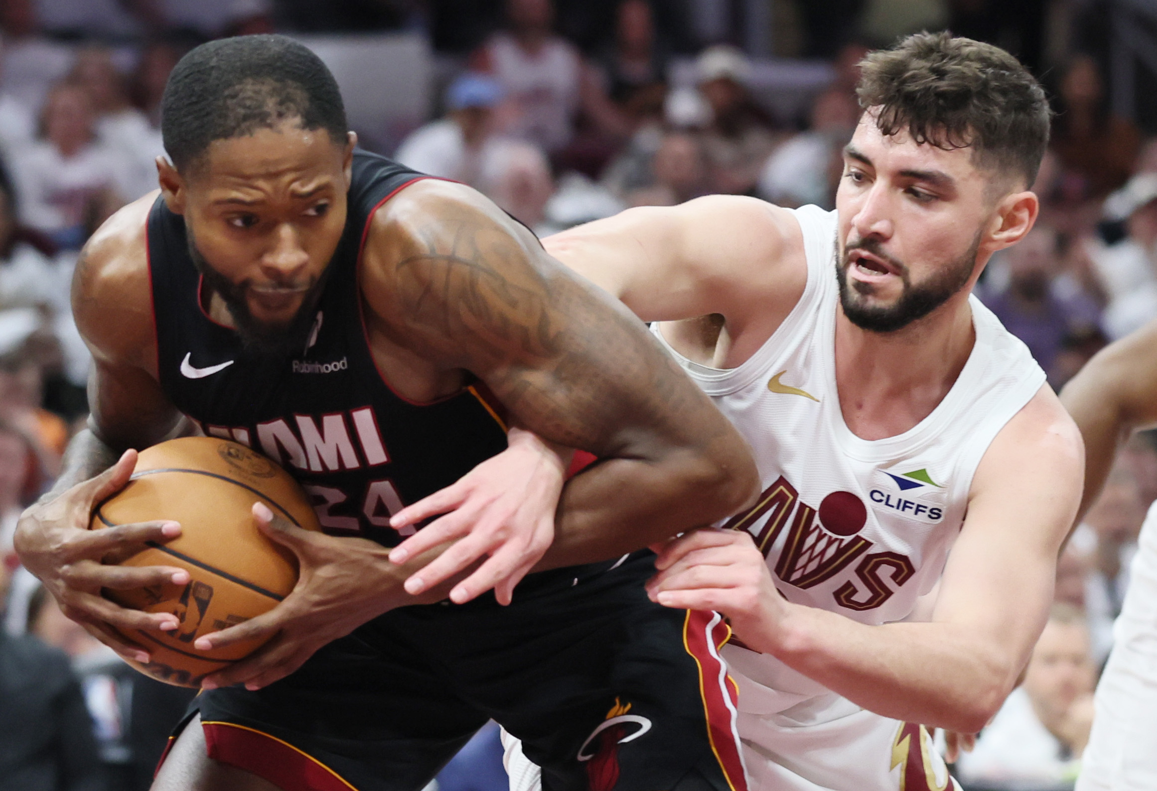 Cleveland Cavaliers vs. Miami Heat, Game 2 of NBA Playoffs, April 23 ...