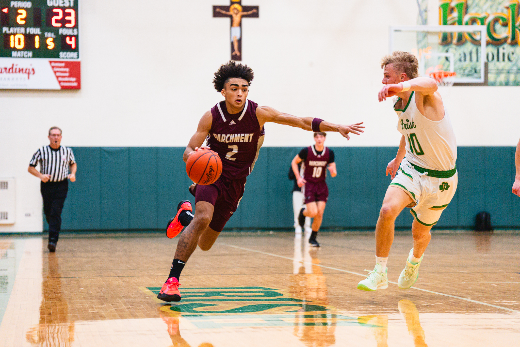 Kalamazoo Hackett hosts Parchment in boys basketball - mlive.com