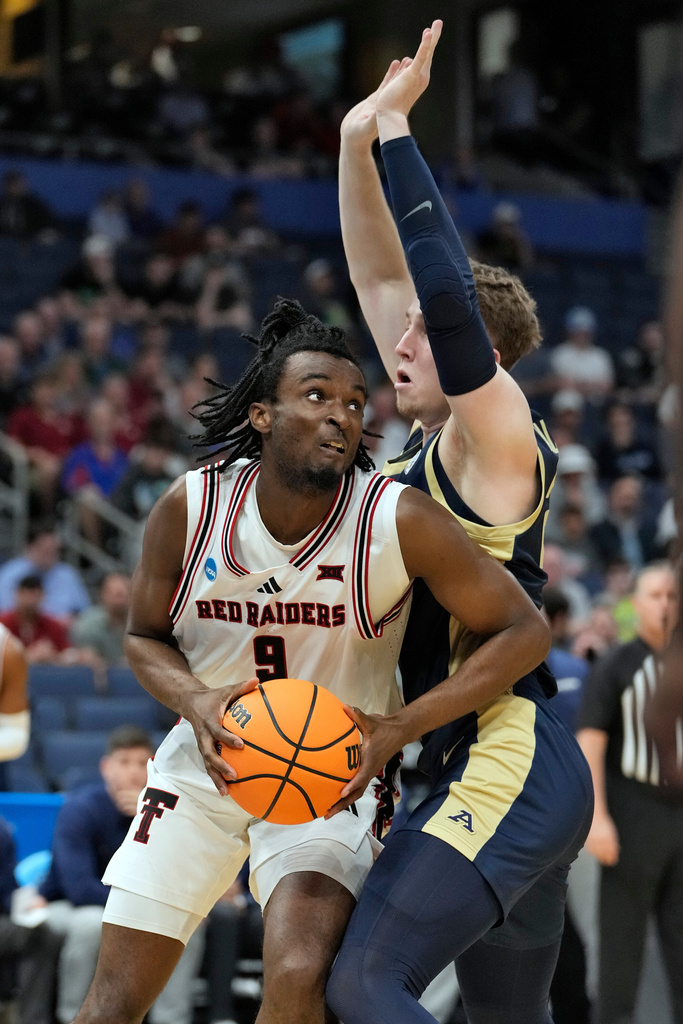 Akron Zips vs. Texas Tech in NCAA men's basketball tournament, March 20 ...