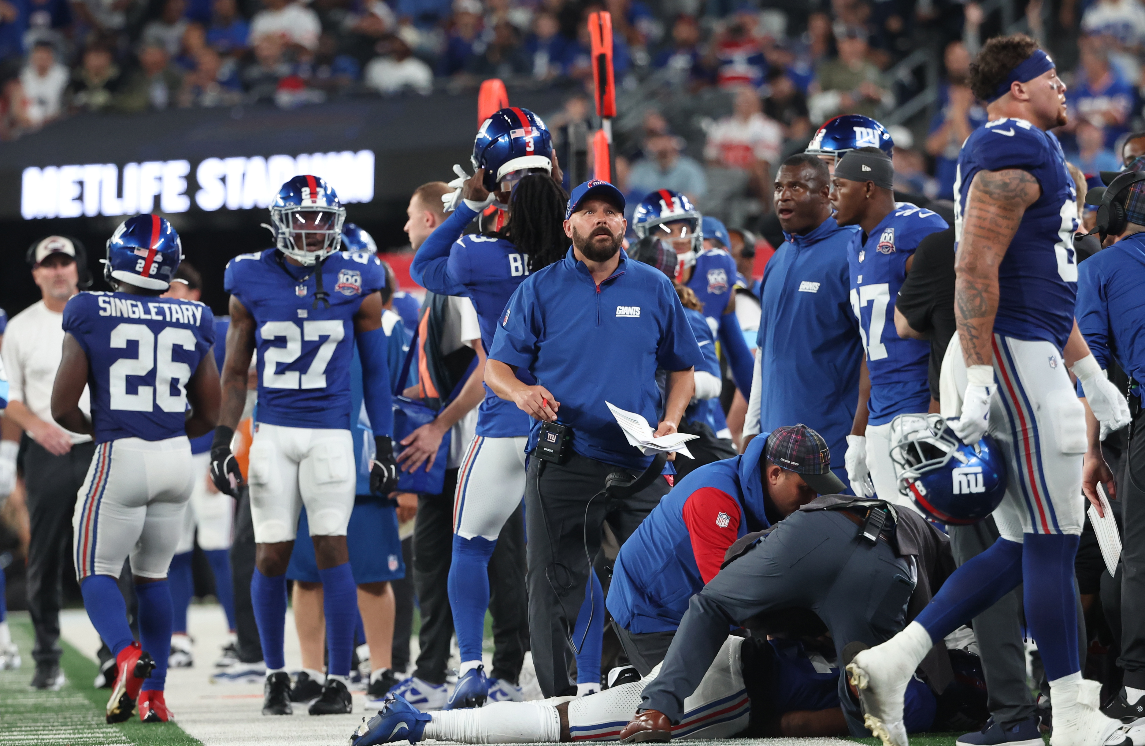 Giants Malik Nabers suffers concussion in loss to Dallas Cowboys - nj.com