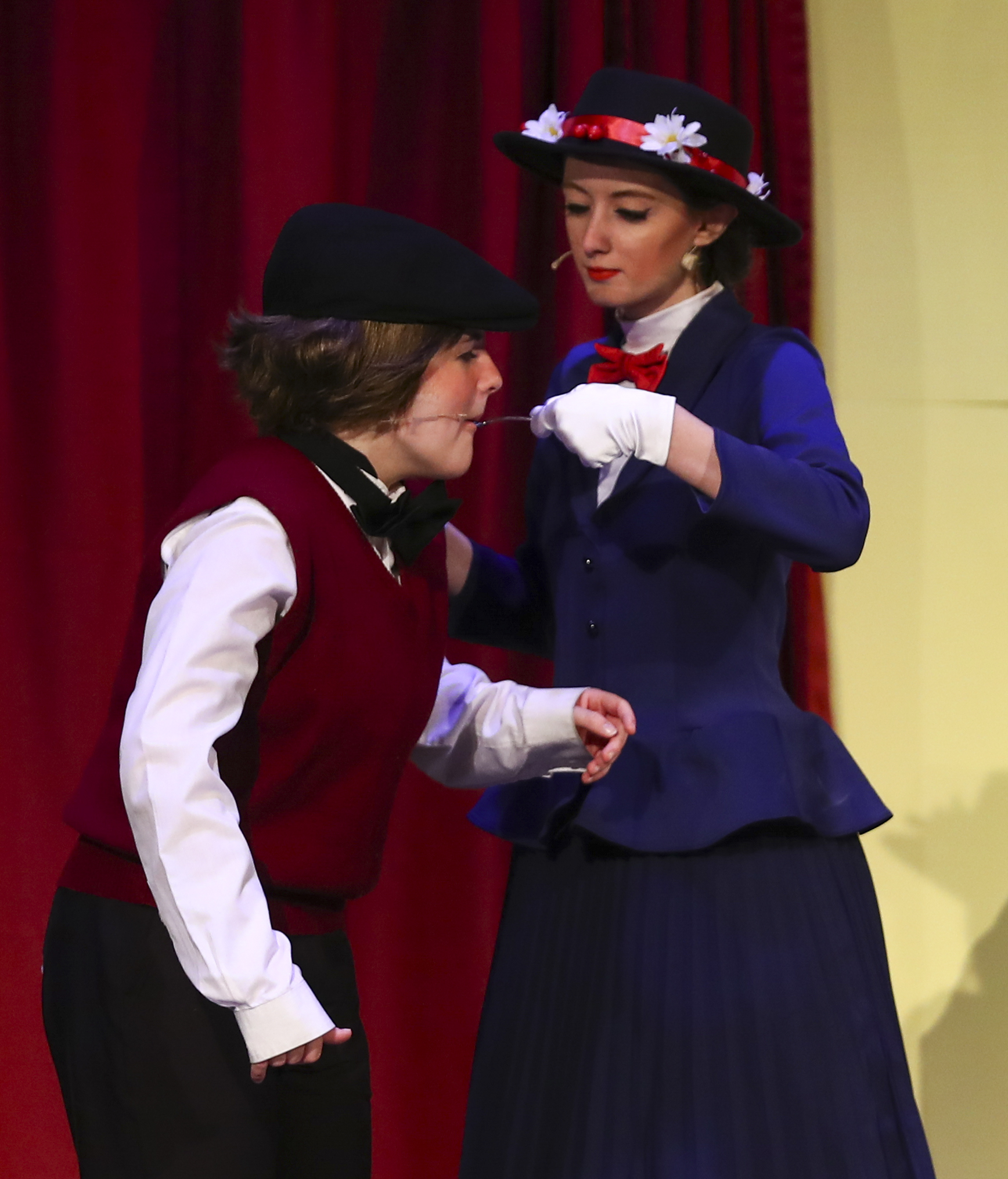 Saucon Valley High School has dress rehearsal for 'Mary Poppins ...
