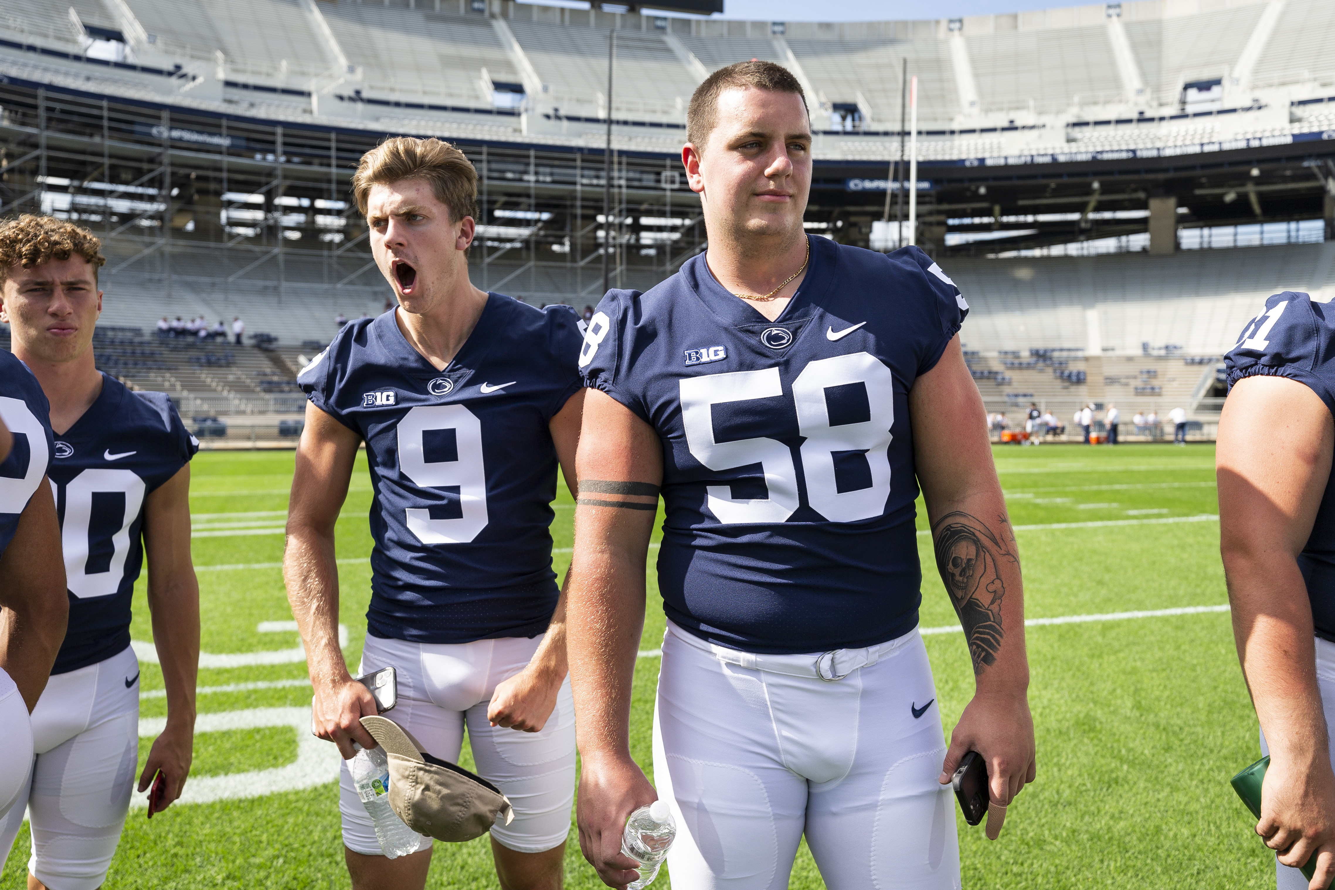 Penn State freshmen at photo day - pennlive.com