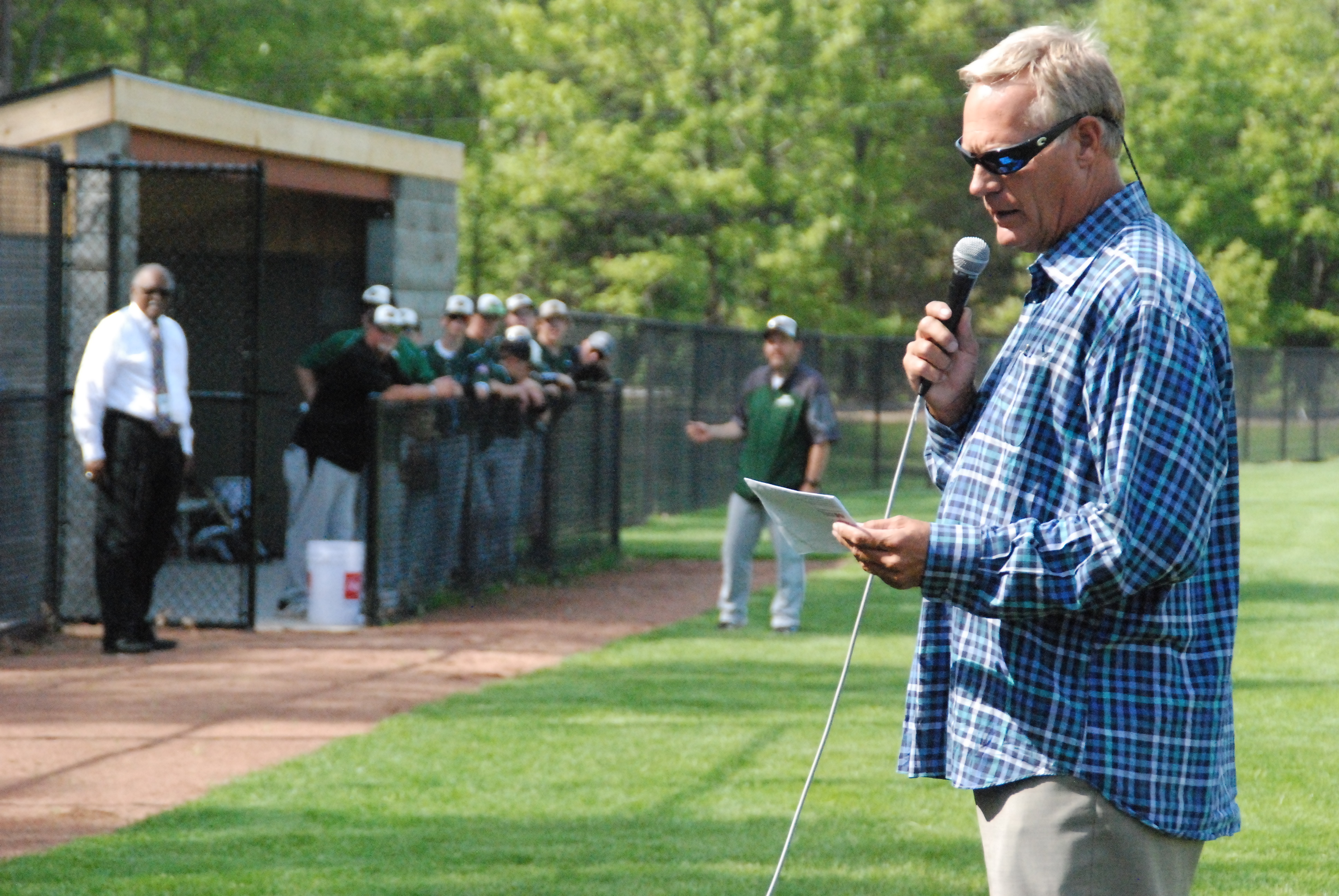 Grand opening of Western Michigan Christian's new baseball field ...