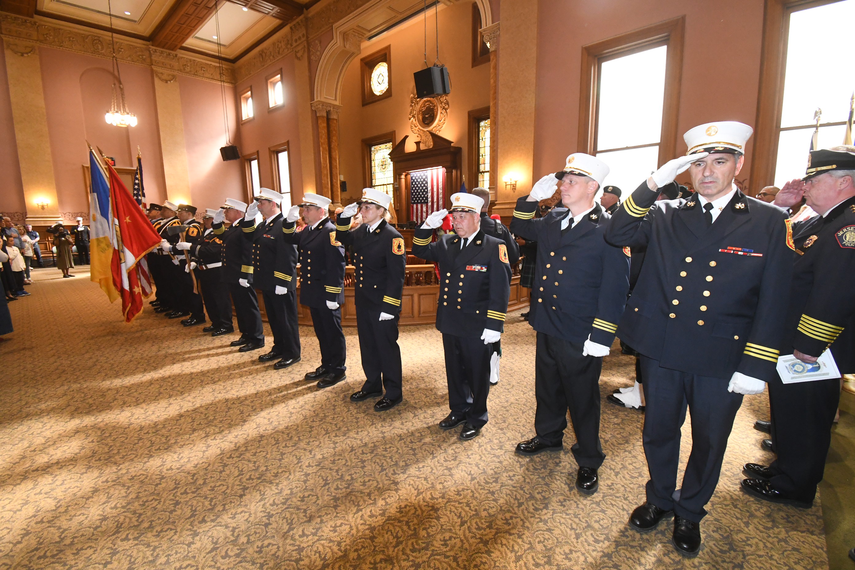 Jersey City appoints new fire chief, 14 firefighters - nj.com