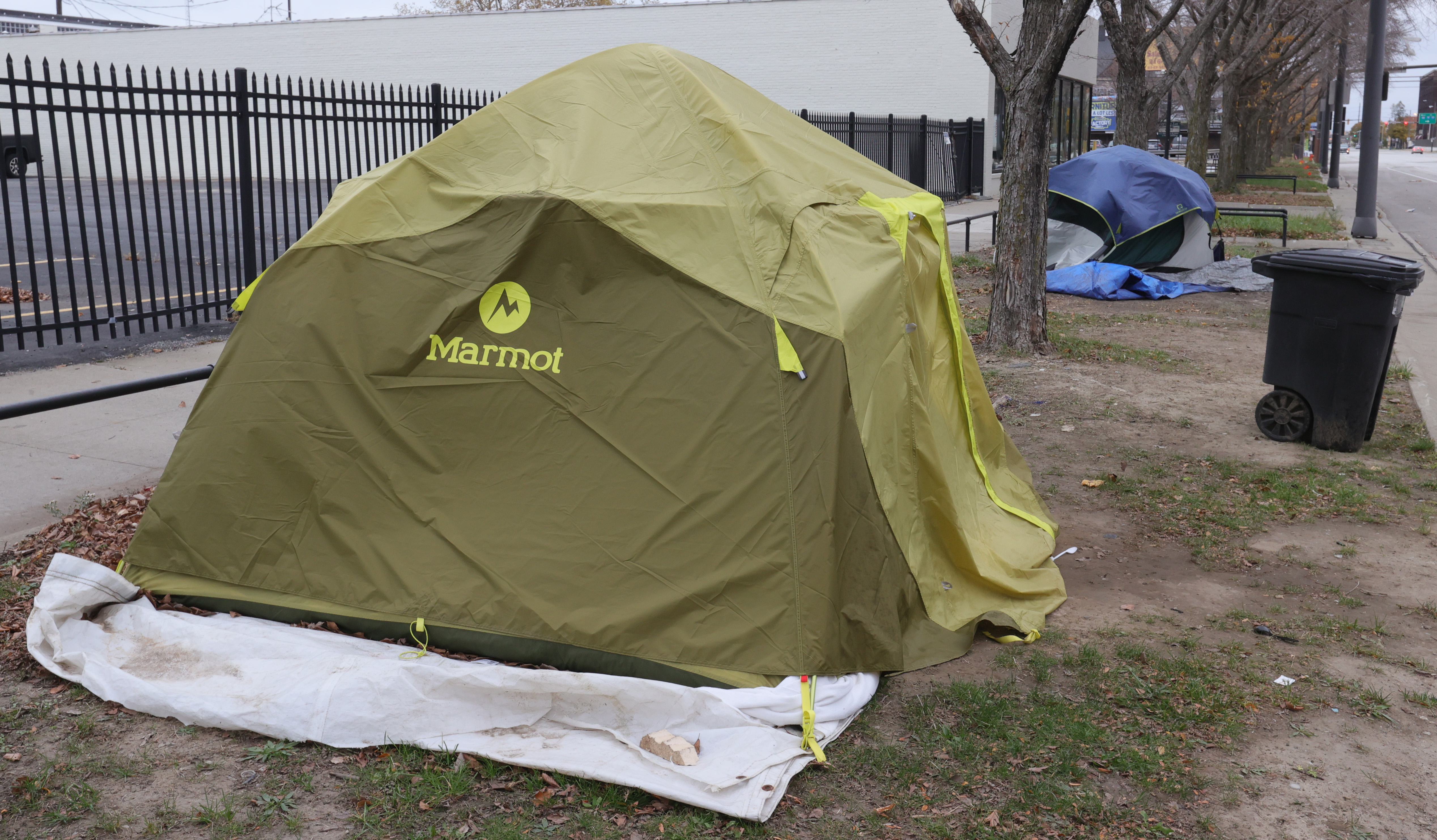 Homeless encampments in Cleveland, November 9, 2023 - cleveland.com
