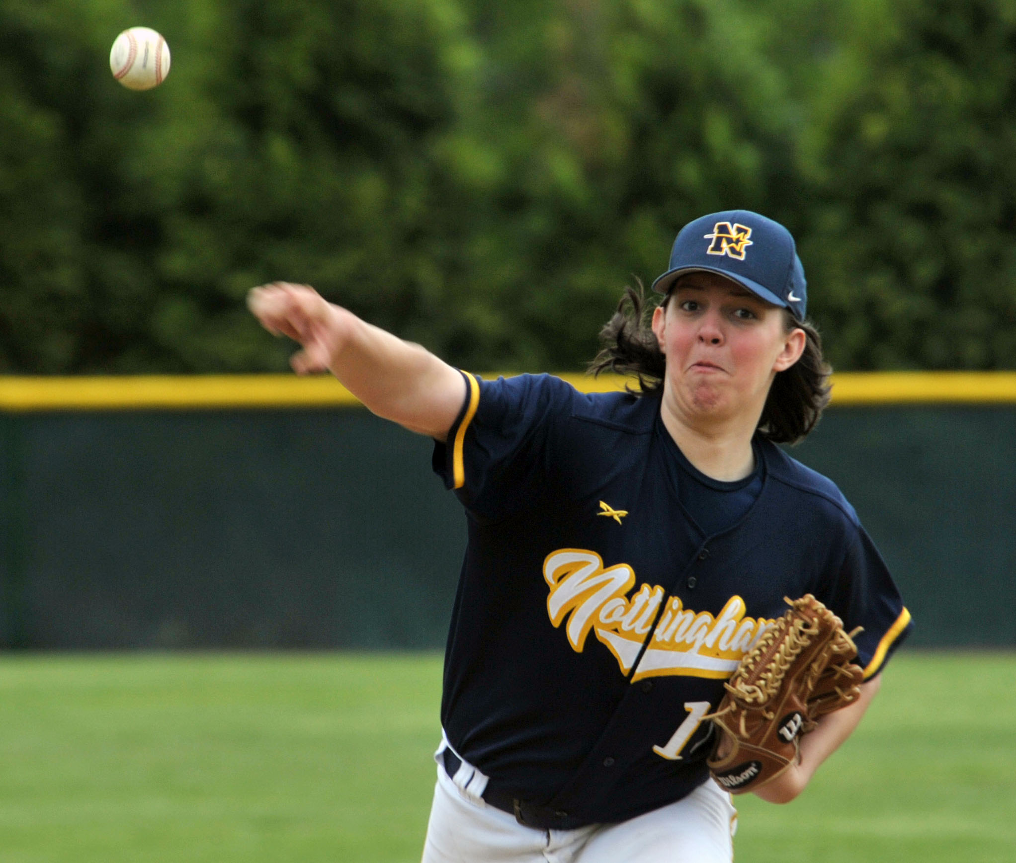 High School Baseball Nottingham High School at Steinert High School on ...