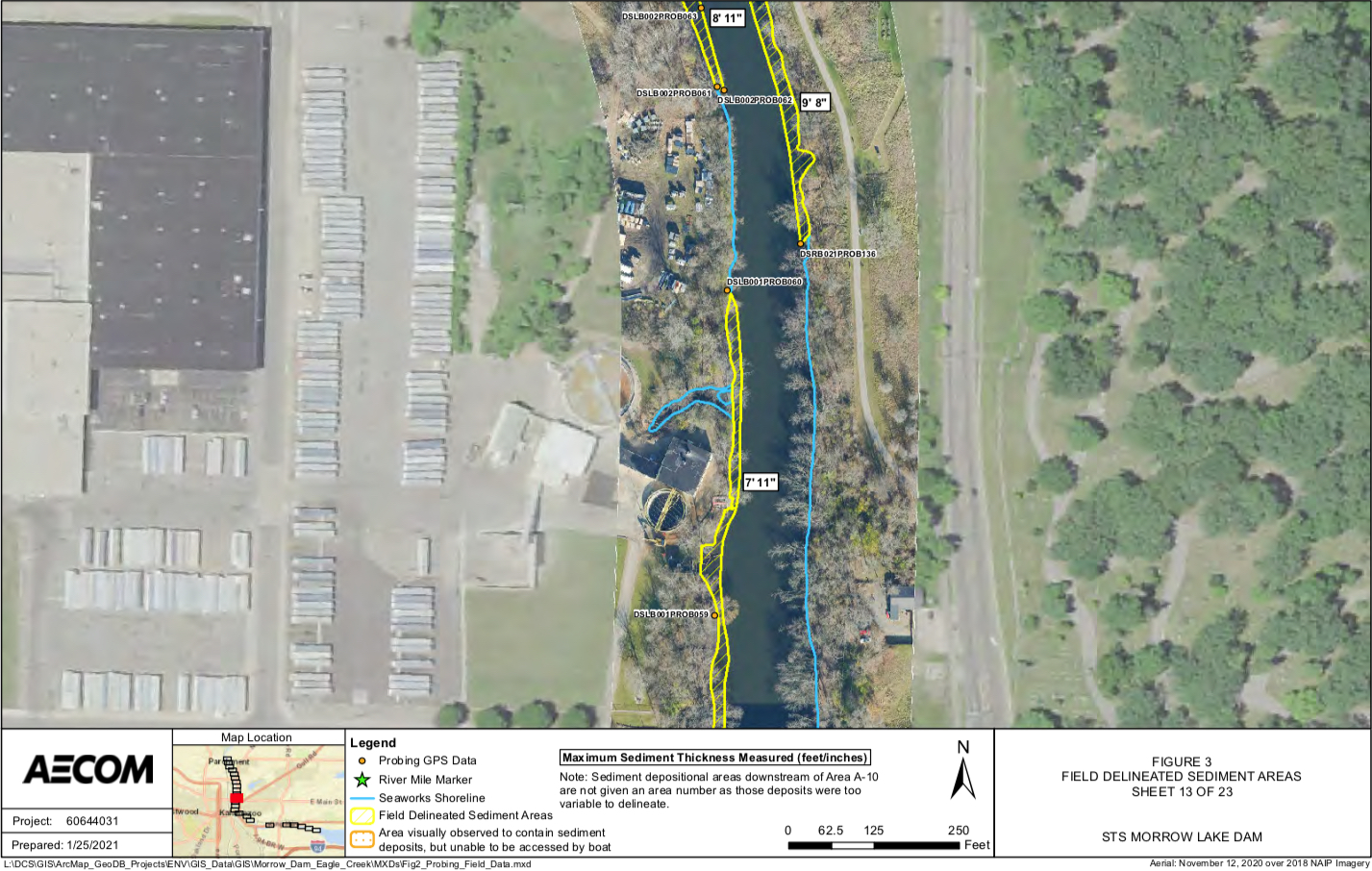Maps show huge Morrow Lake sediment deposits in Kalamazoo River - mlive.com