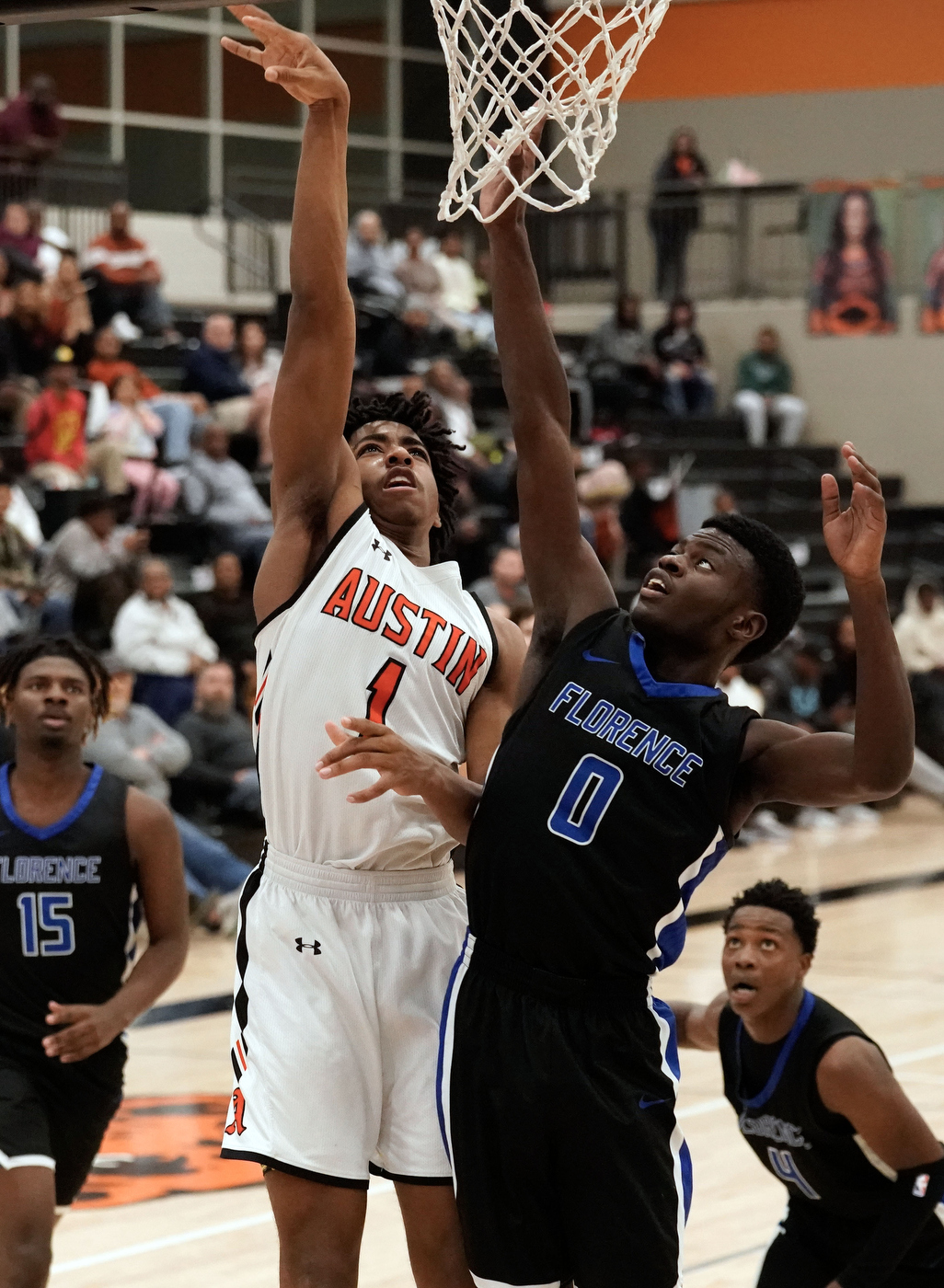 7A Area 8 Boys Varsity Basketball Tournament at Austin High School Wed ...