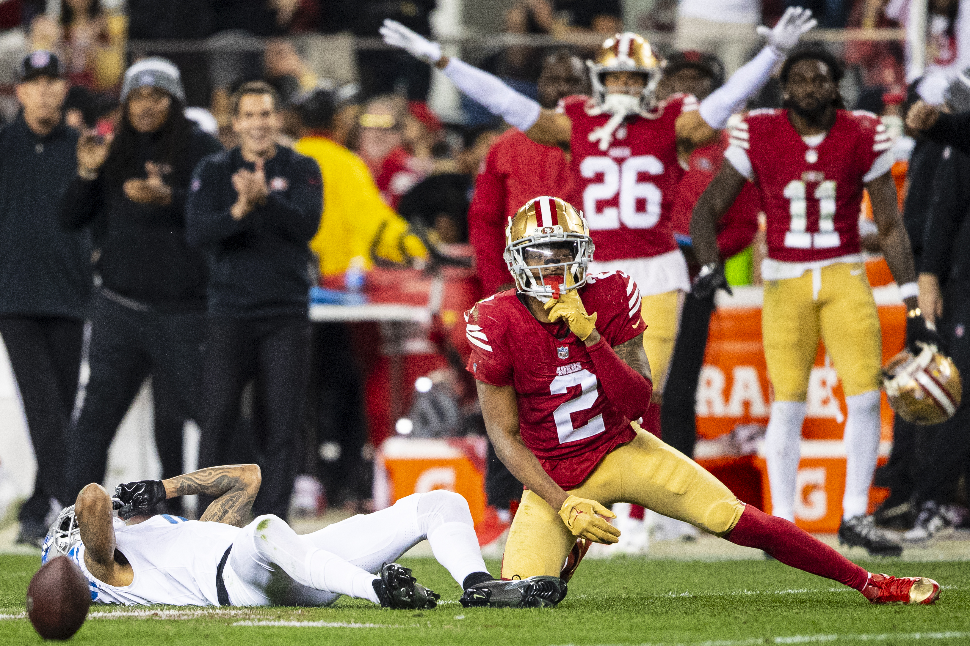 Detroit Lions take on San Francisco 49ers in NFL NFC Championship Game ...