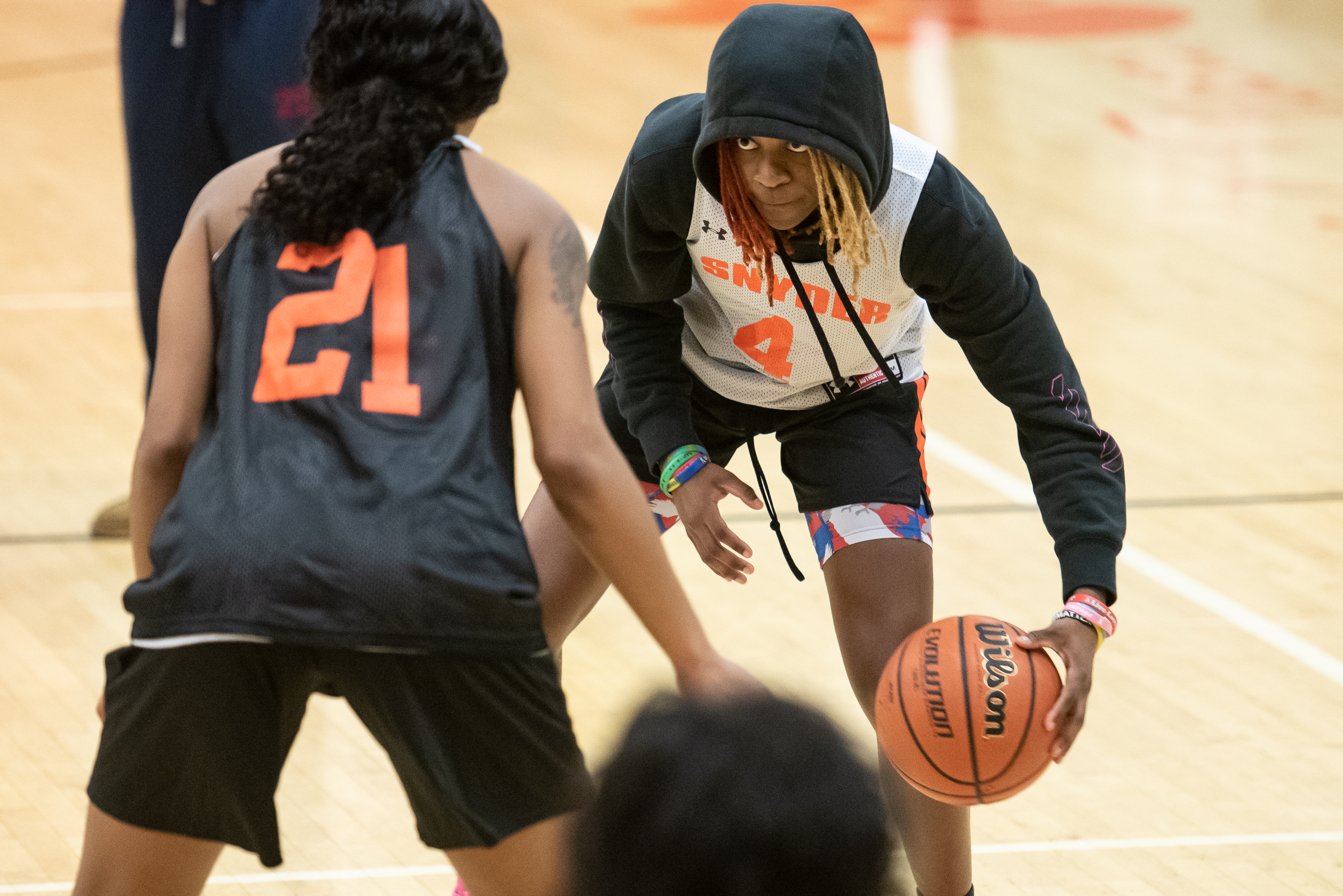Snyder girls basketball team practice, Jan. 13, 2022 - nj.com