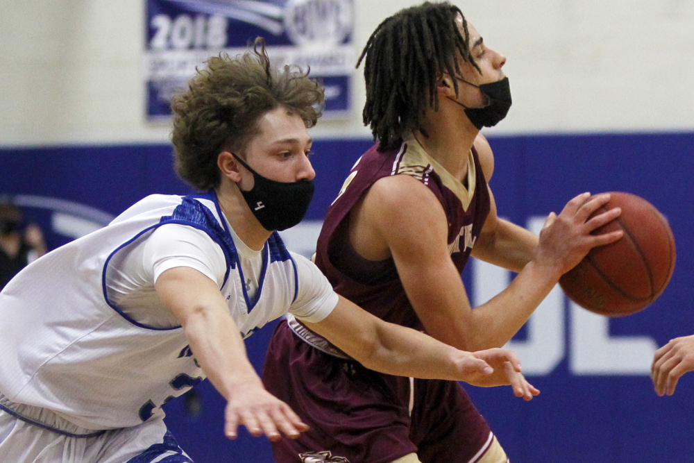 Nazareth boys basketball hosts Whitehall in 2021 District 11 6A ...