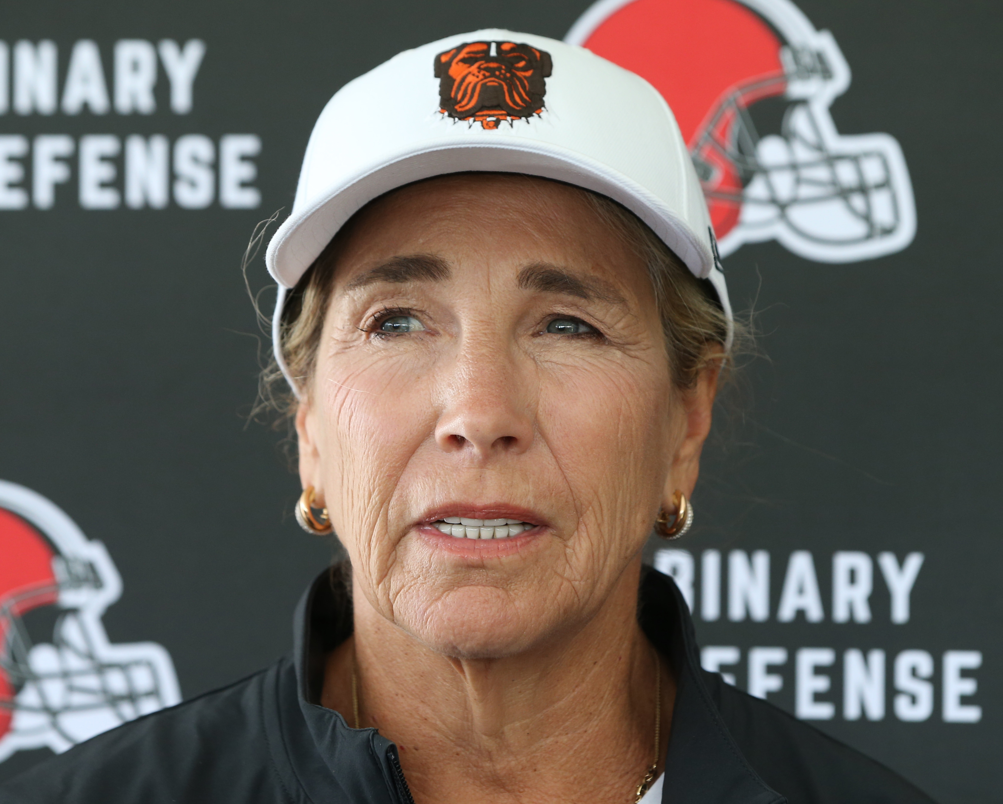 Jimmy and Dee Haslam hold annual training camp press conference, July ...