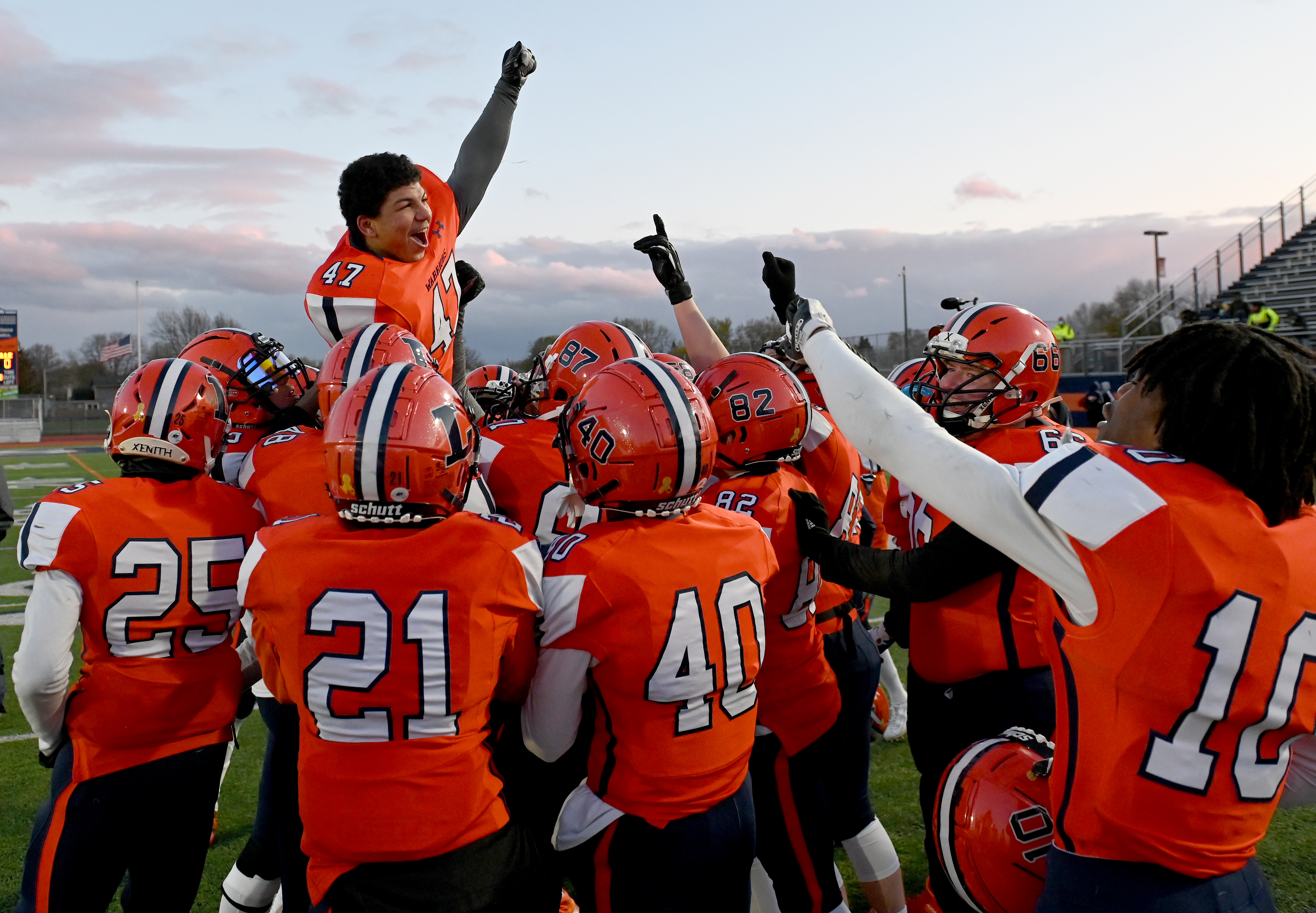 Liverpool football ends their season with a win against Baldwinsville ...