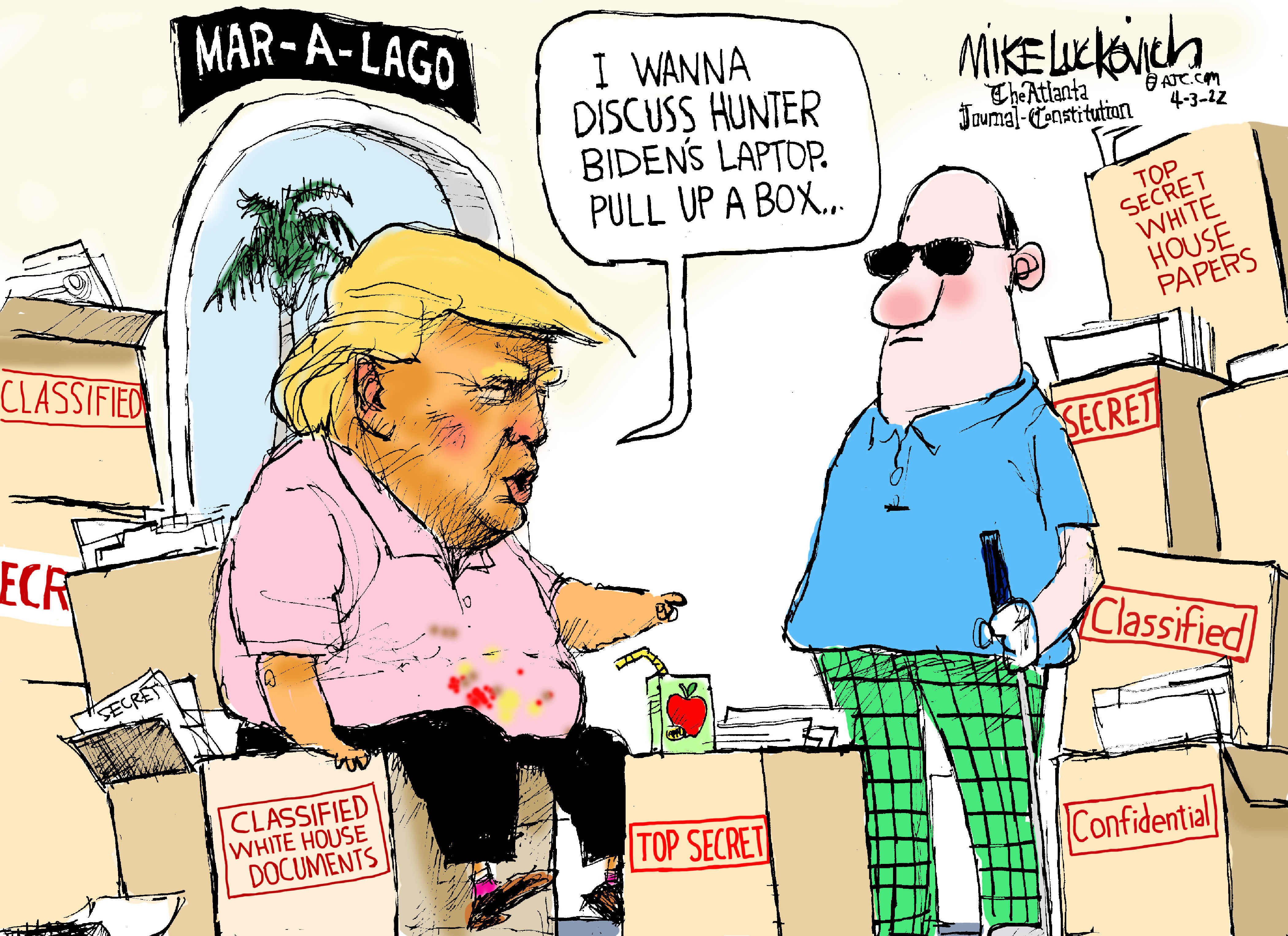 Editorial cartoons for April 3, 2022 - oregonlive.com