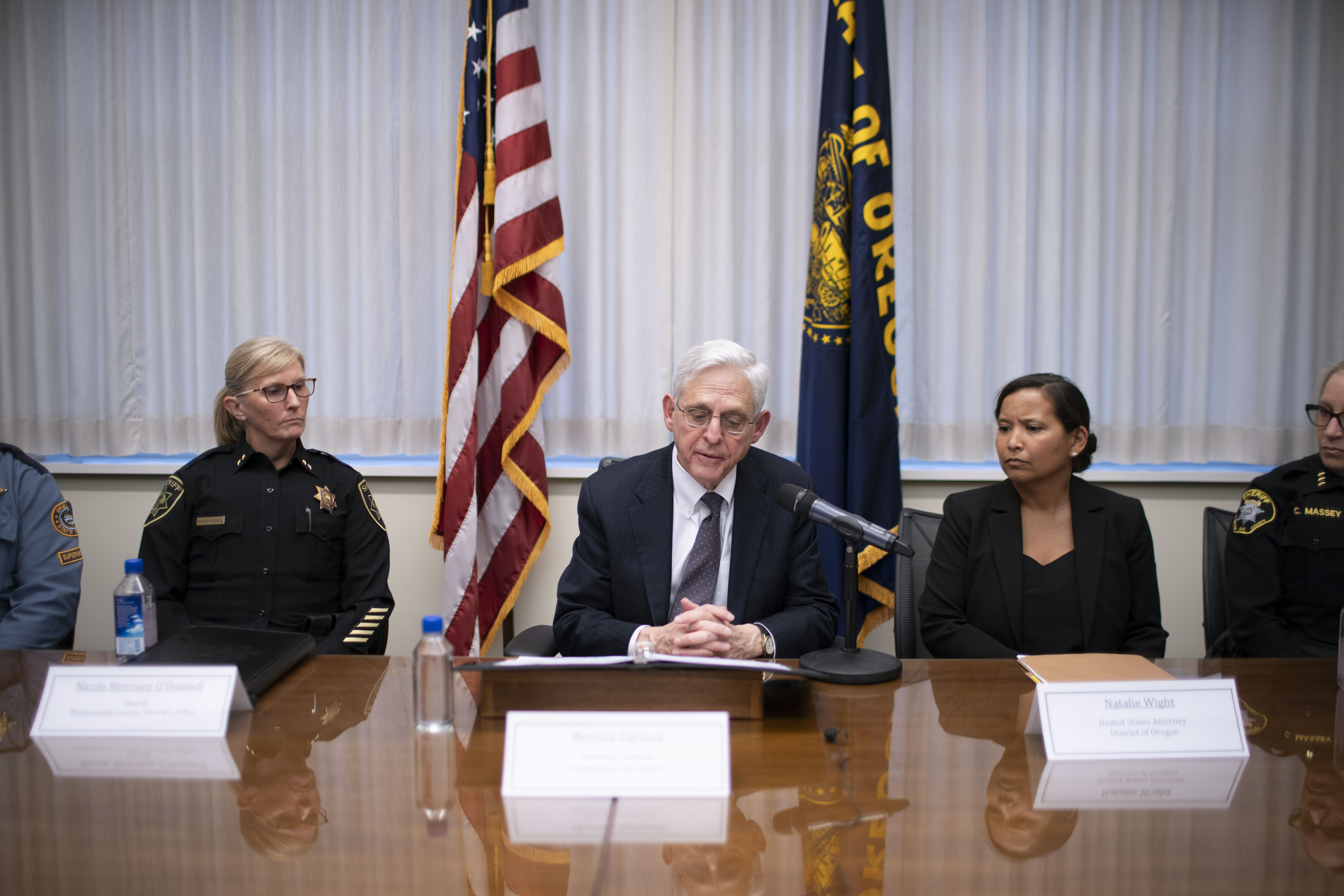 Attorney General Merrick B. Garland visits Portland - oregonlive.com