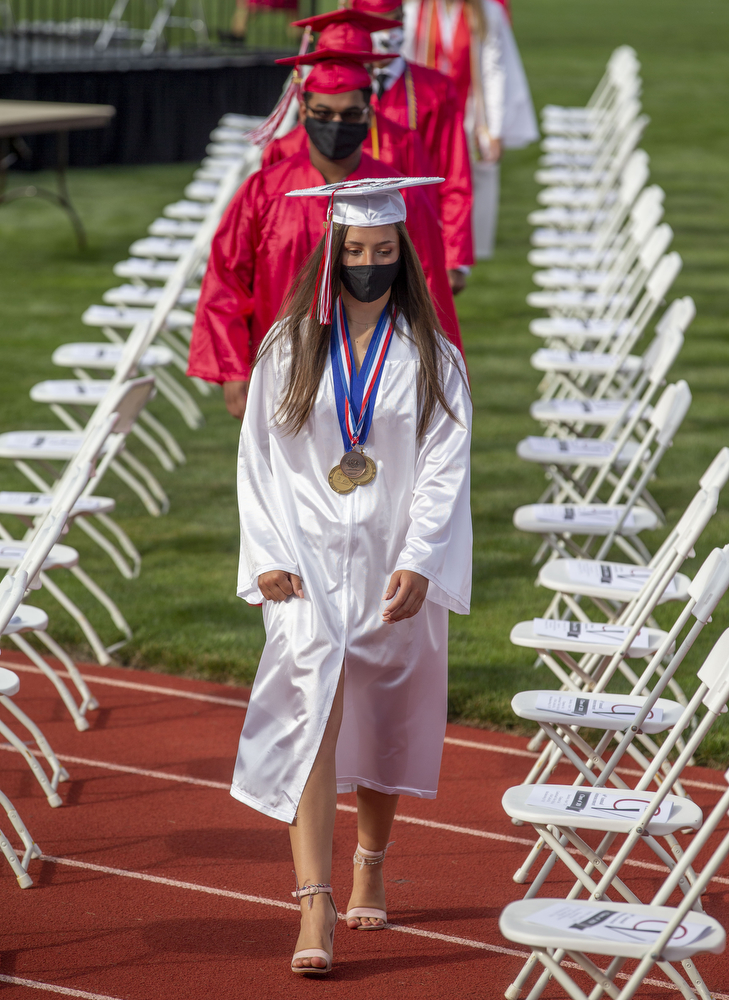 Over 450 Cumberland Valley High School seniors graduate at outdoor ...