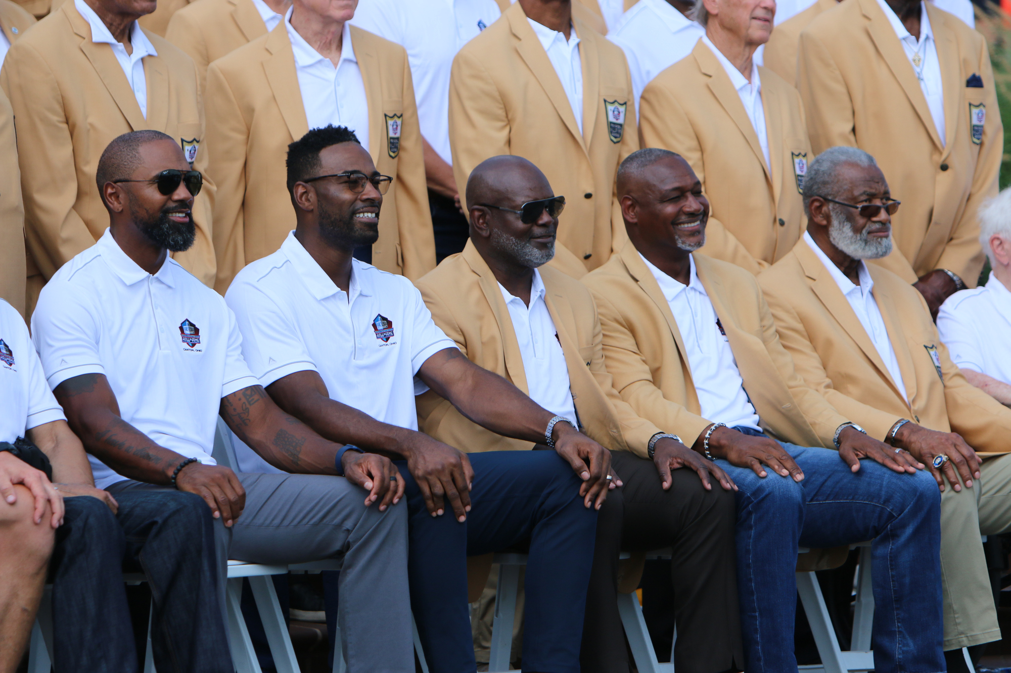 Pro Football Hall of Fame Gold Jacket group photo - cleveland.com