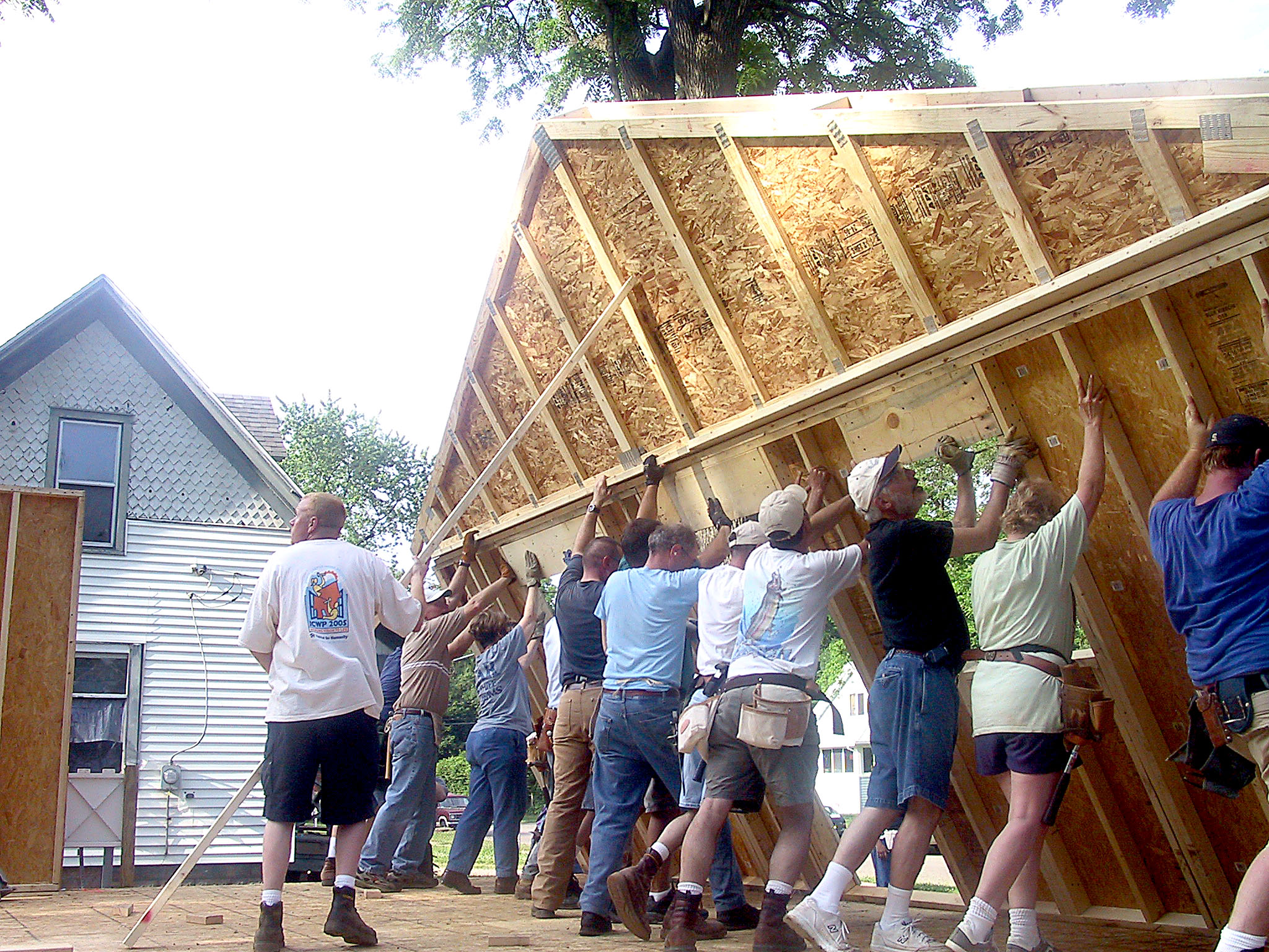 Habitat for Humanity Jimmy Carter Work Project in Michigan, 2005 ...