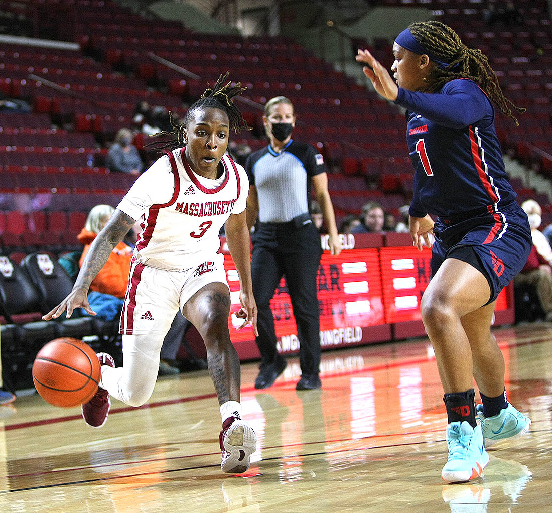 UMass Women's Basketball vs Dayton 1/19/22 - masslive.com