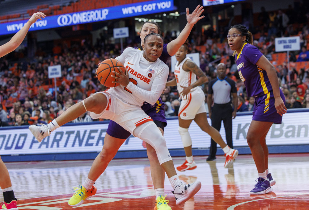 Syracuse Orange women tame the Great Danes of Albany 87-64 - syracuse.com