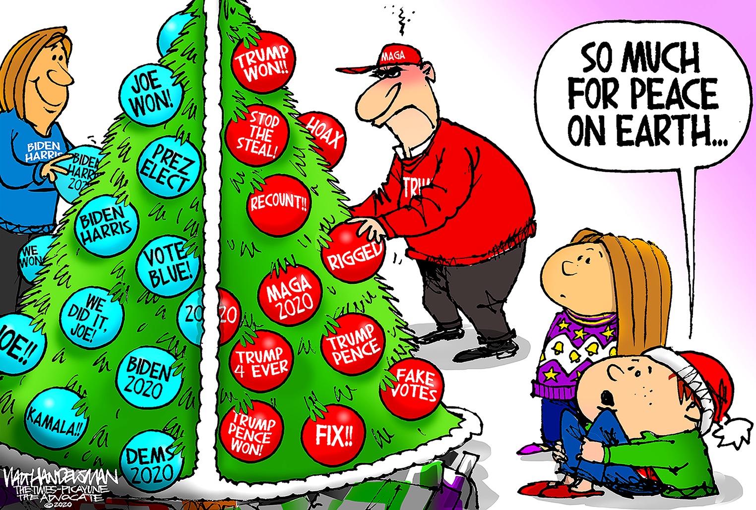 Editorial cartoons for Dec. 20, 2020 - oregonlive.com