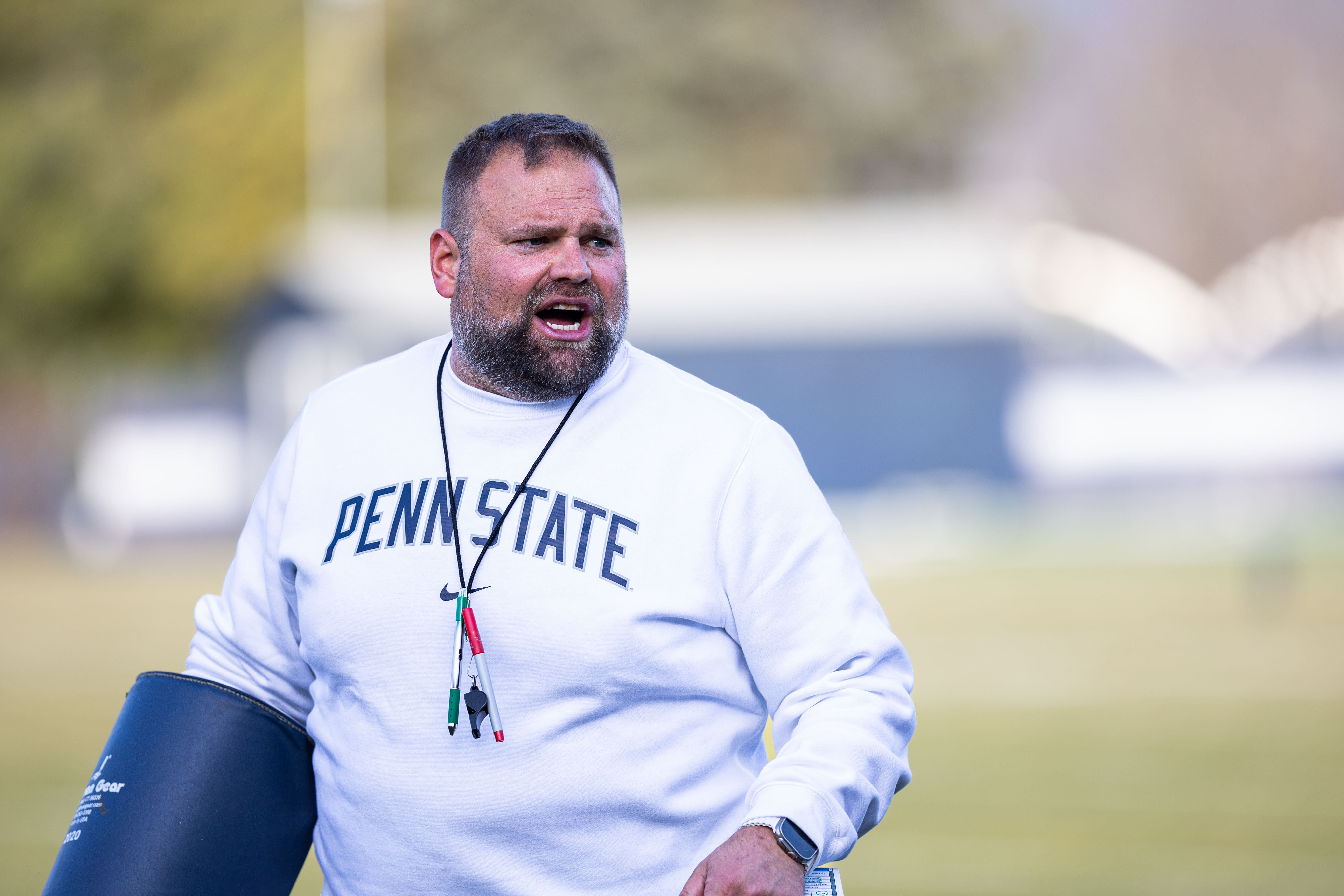 First day of Penn State Football spring practice, March 12, 2024 ...