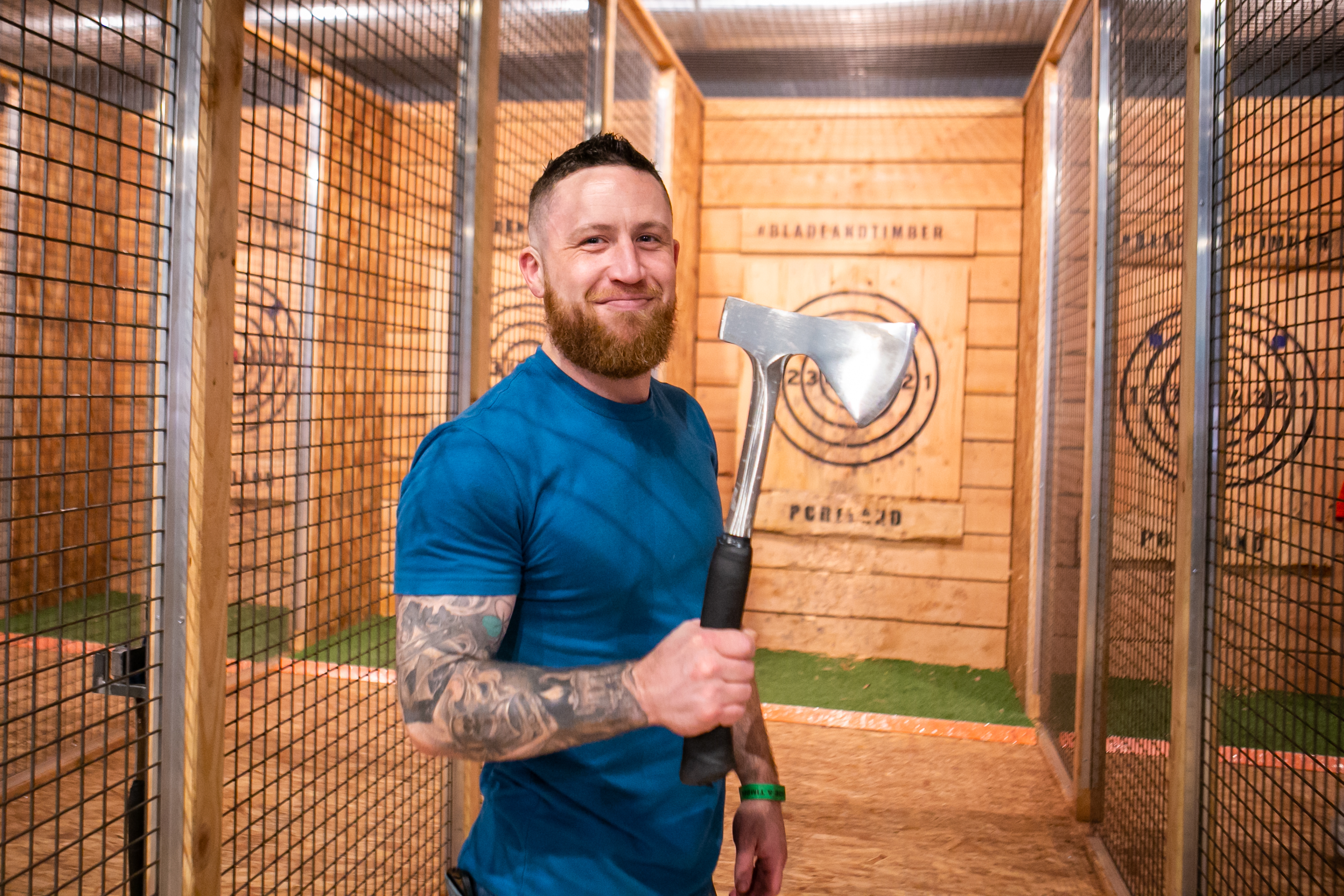 Blade & Timber Axe Throwing in Portland's Slabtown neighborhood ...