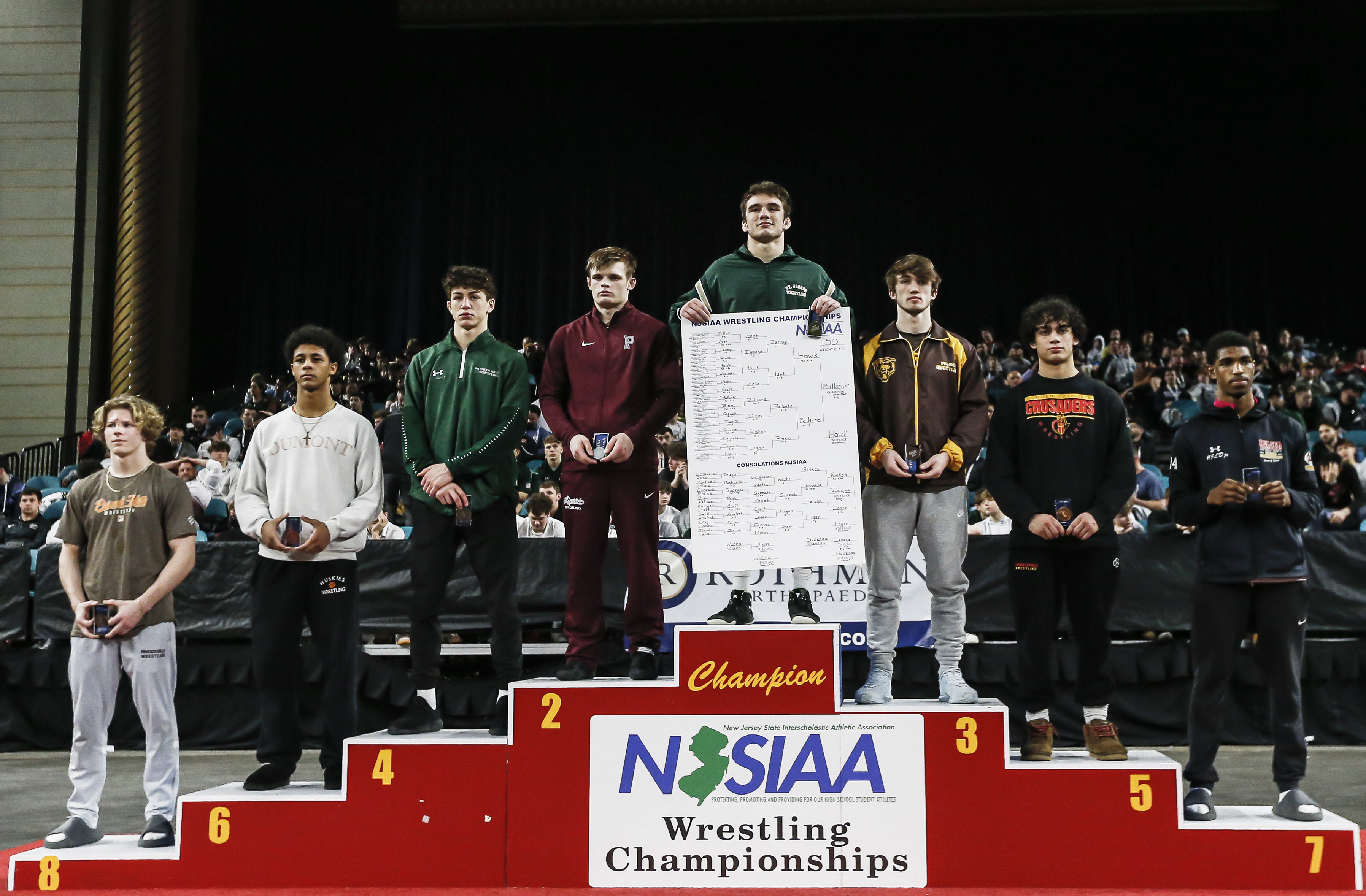 NJSIAA State Wrestling 2024 medalists for the boys and girls ...
