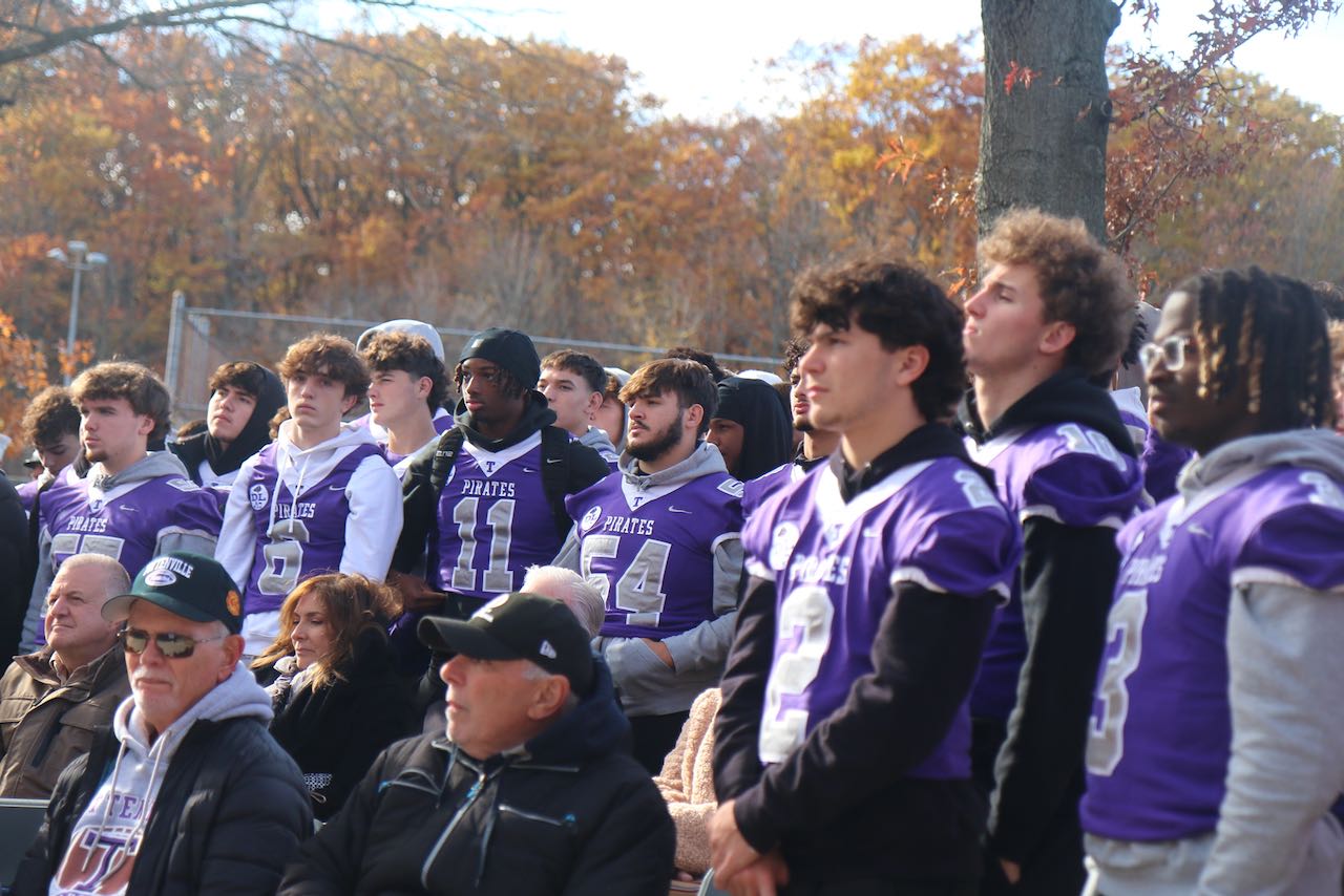 Tottenville H.S. breaks ground on new field house named in honor of ...