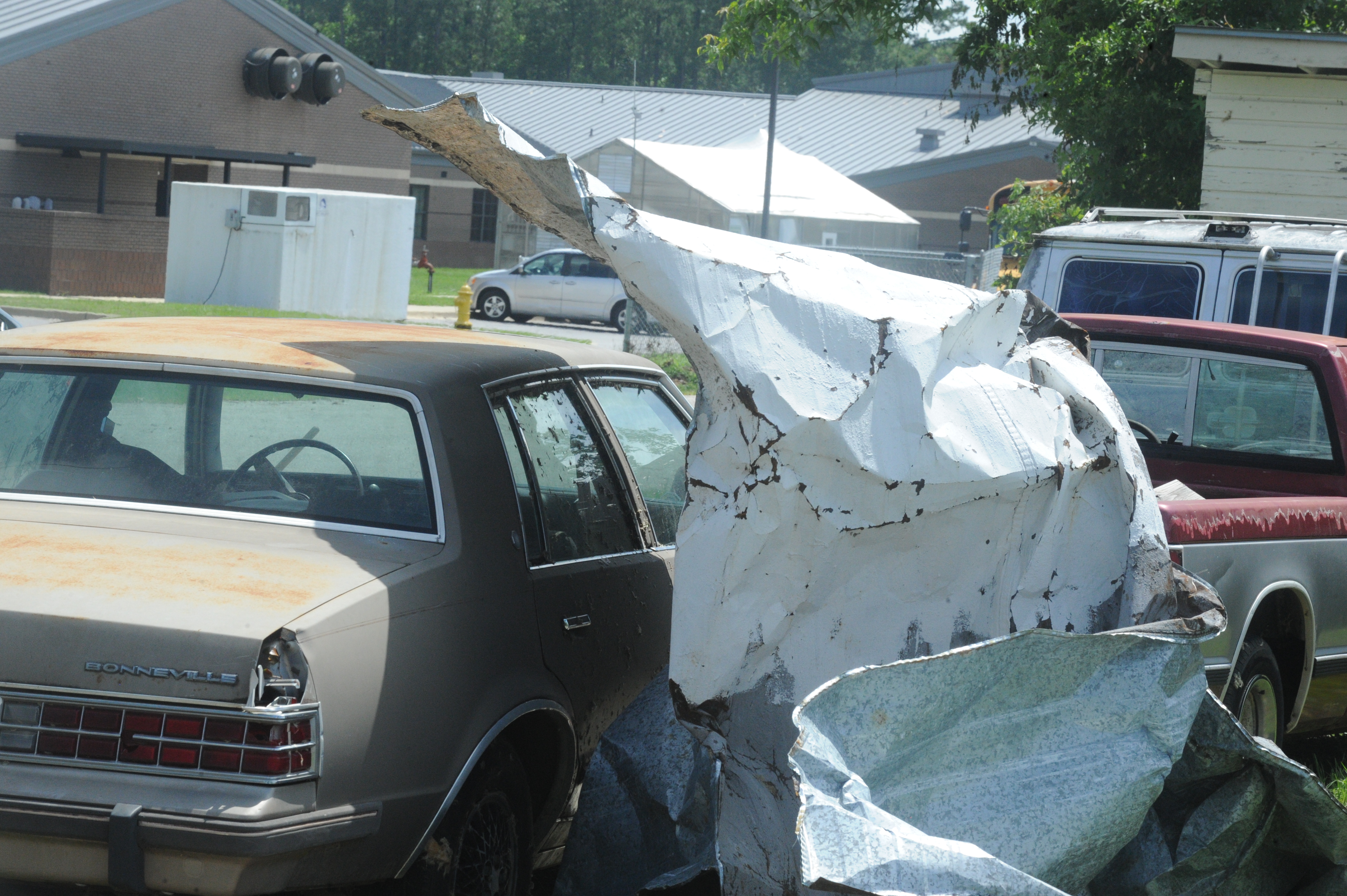 Alabama Gov. Kay Ivey assesses tornado damage in East Brewton, Ala ...