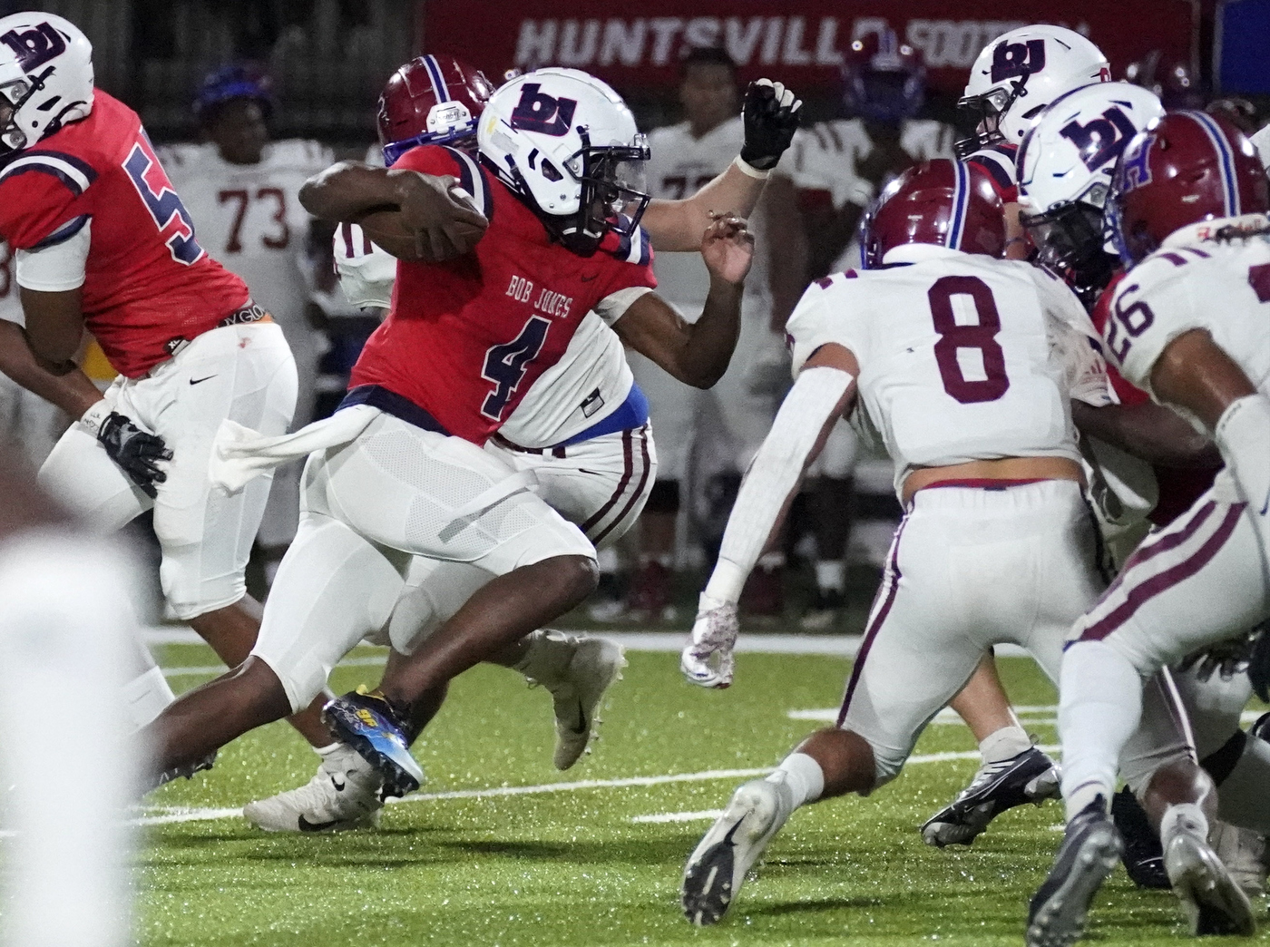 Huntsville vs. Bob Jones High School Football Friday Sept. 15, 2022 ...